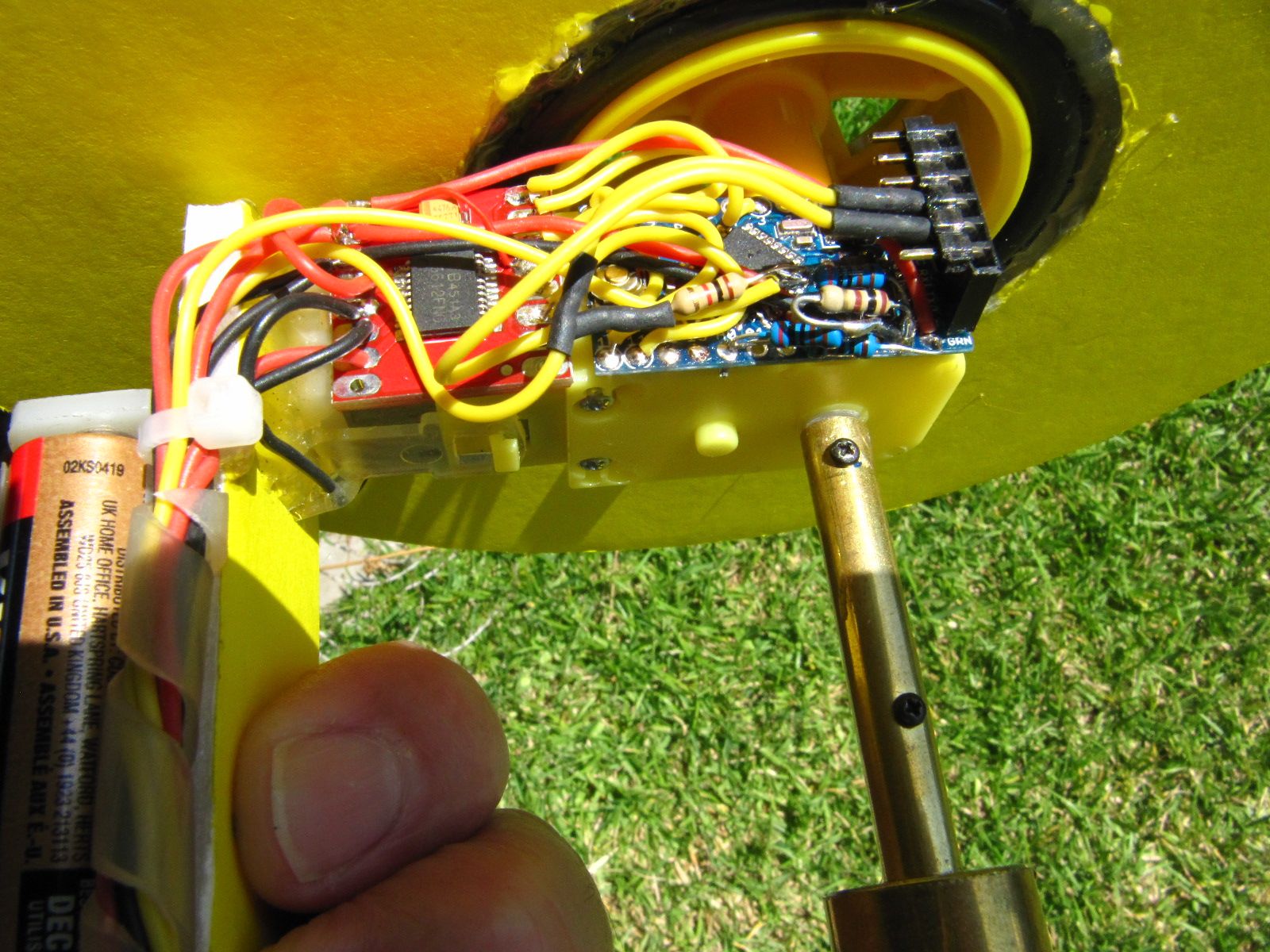 2 Wheel Android Weight Controlled Robot : 4 Steps (with Pictures ...