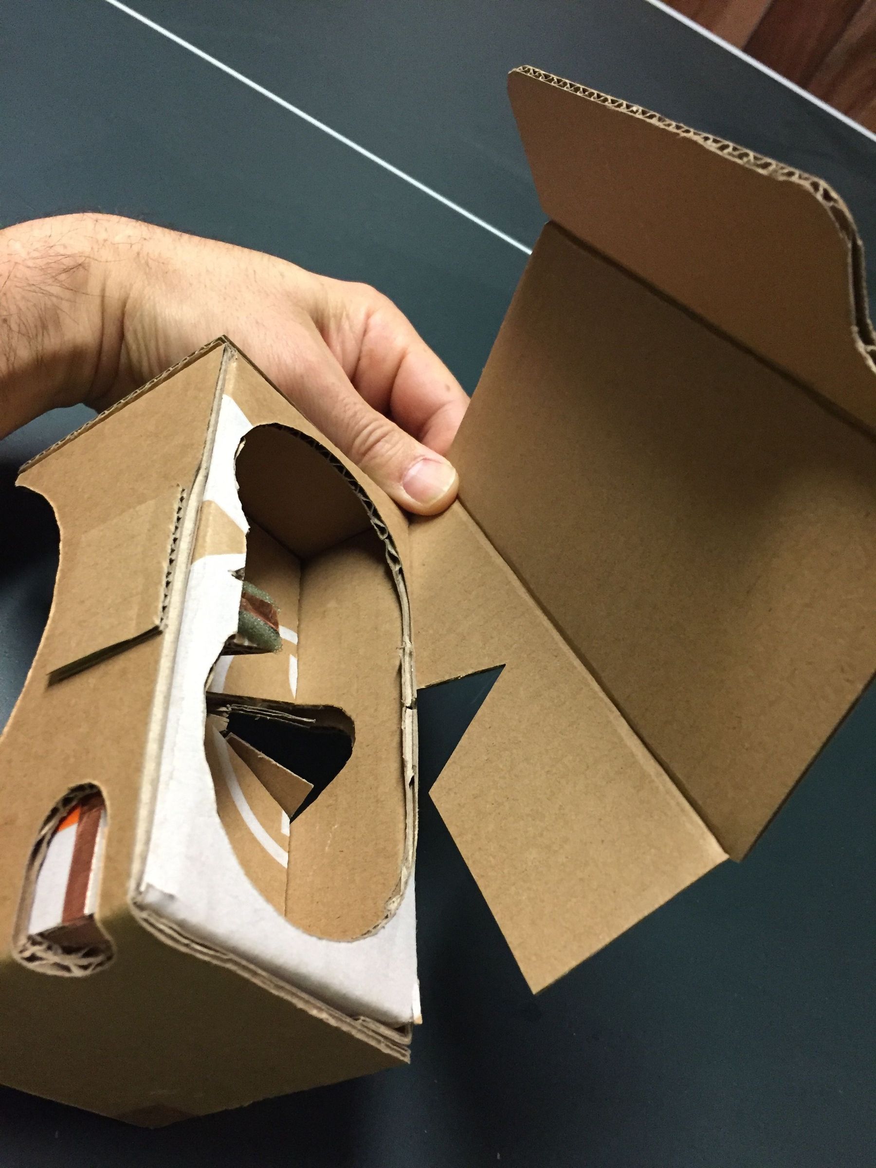 How to Make a Google Cardboard VR Viewer, Simplified : 11 Steps (with ...