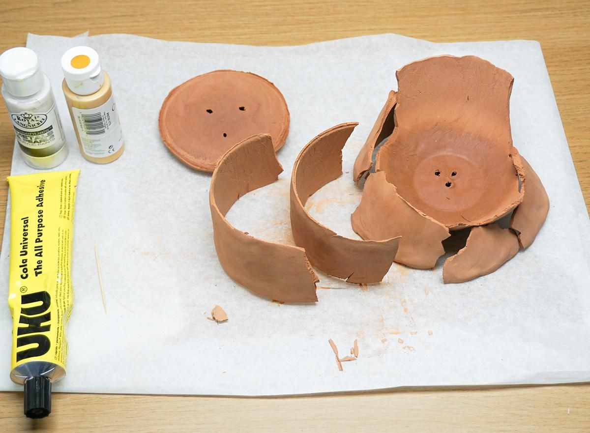 How I Fixed Air-Dry Clay Bowls After a Disaster! : 9 Steps (with ...
