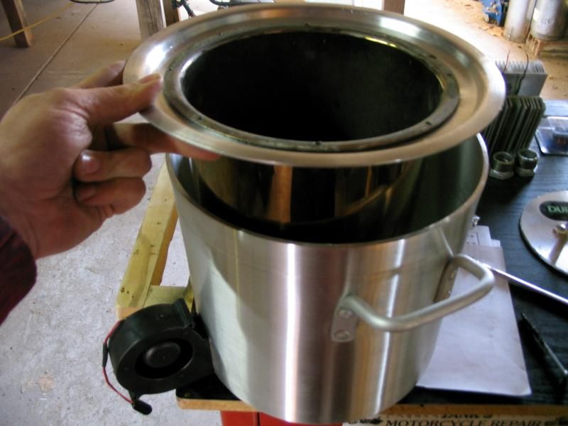 Homemade Wood Gas Camp Stove