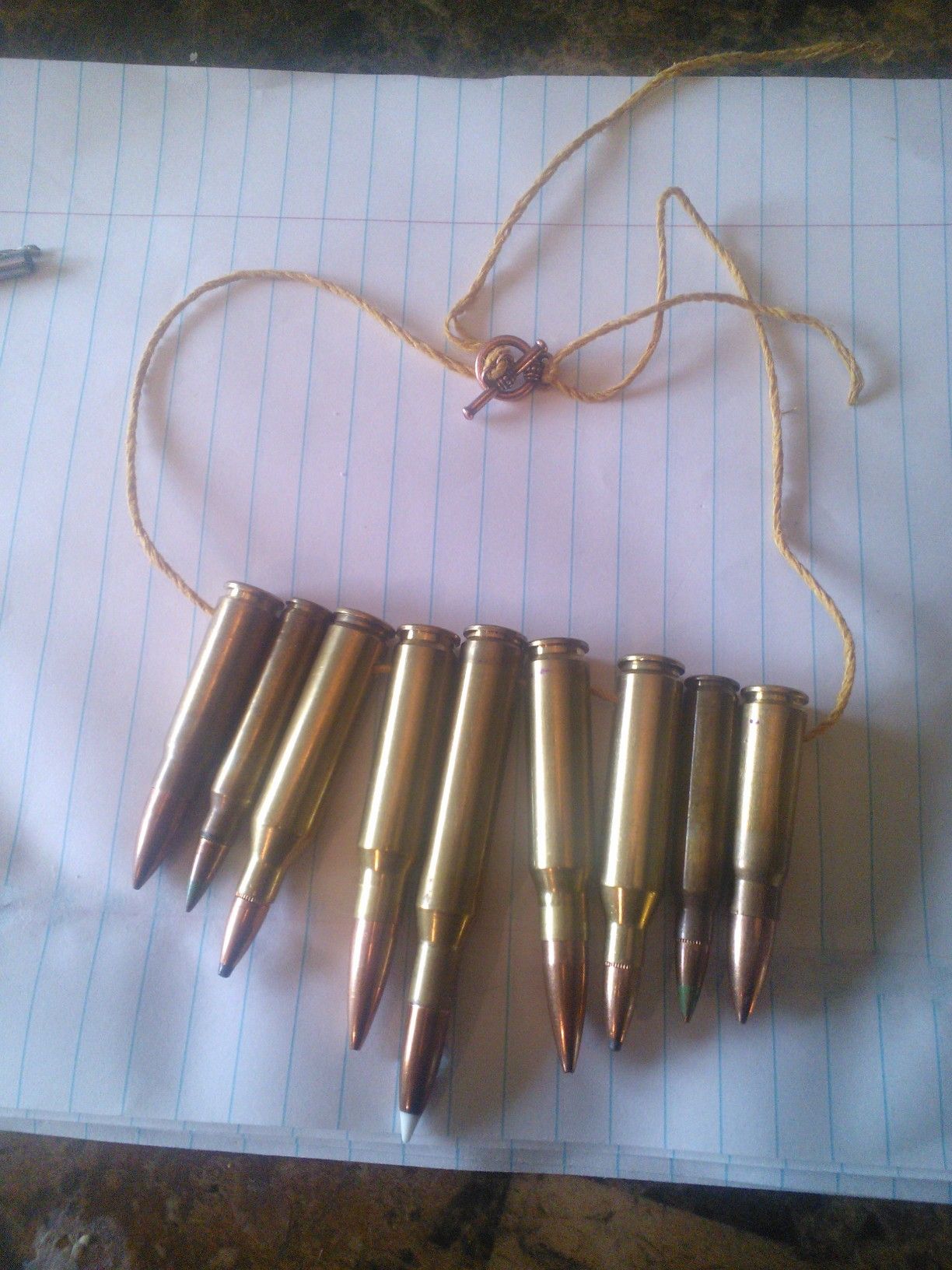 Easy Bullet Necklace - Instructables