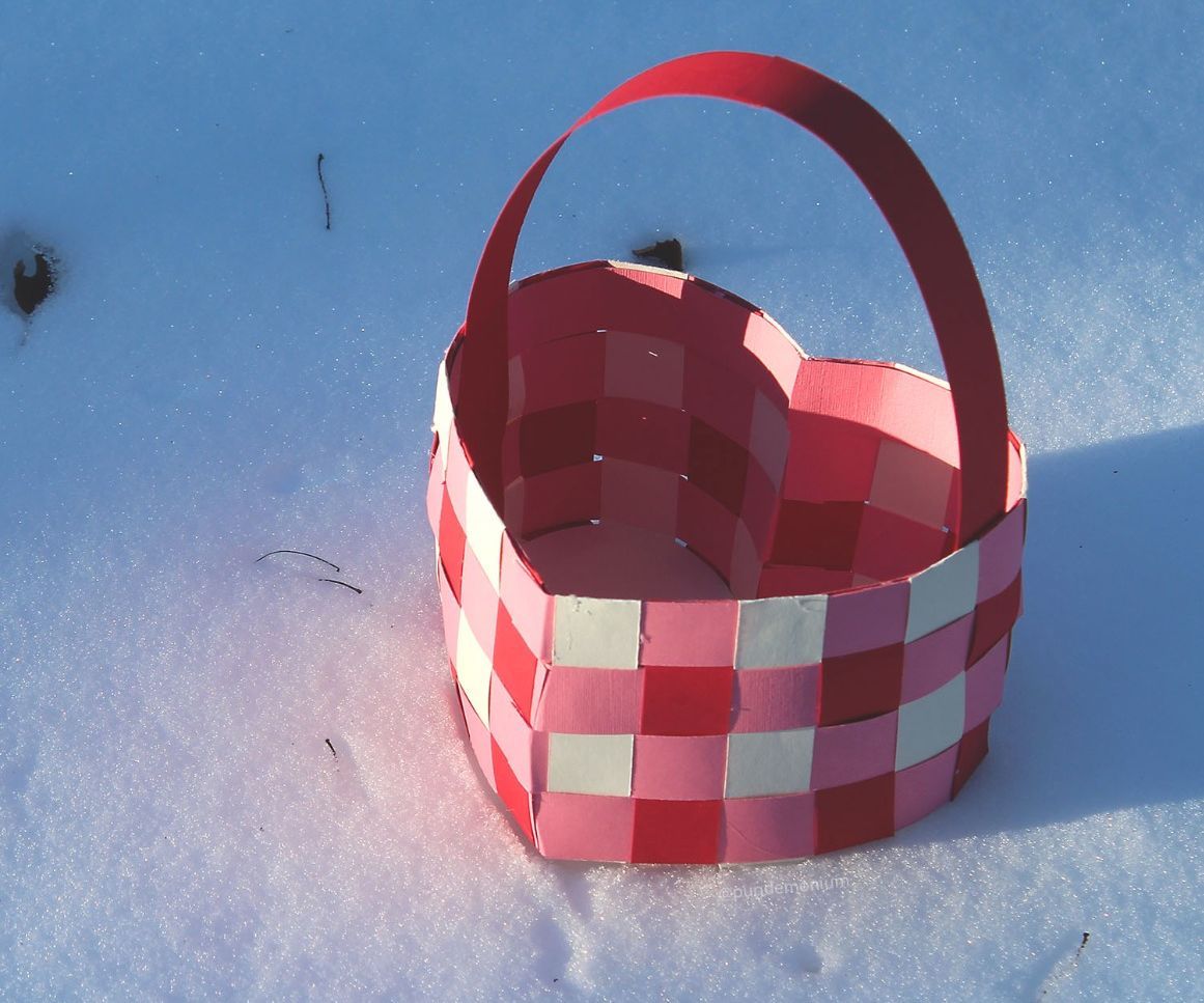 Paper Heart Basket : 5 Steps (with Pictures) - Instructables