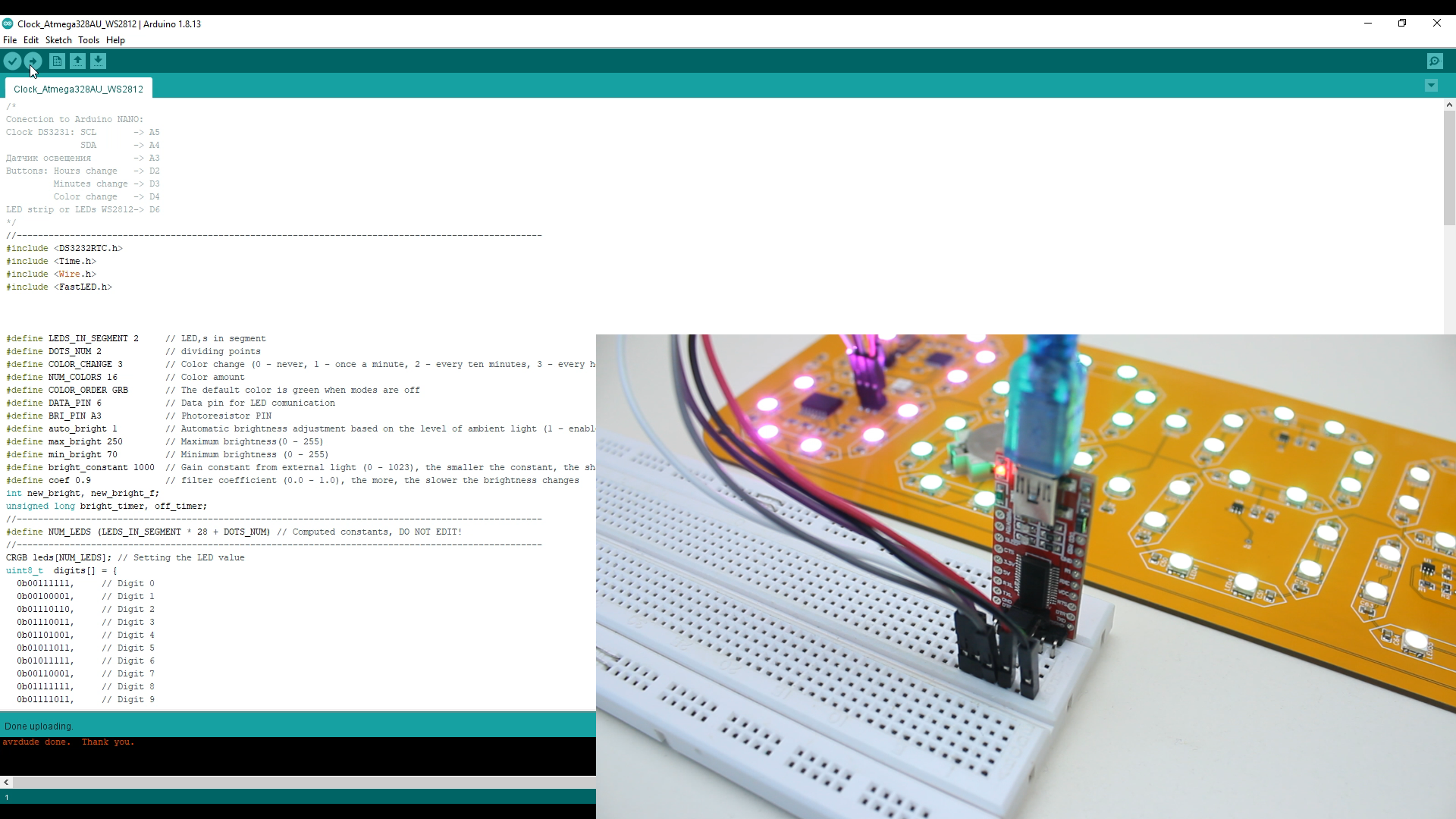 7 Segment LED Clock : 26 Steps (with Pictures) - Instructables
