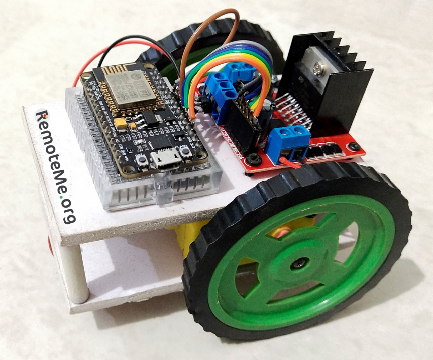 Wifi Controlled Robot Using Esp8266 6 Steps With Pictures Instructables 9230