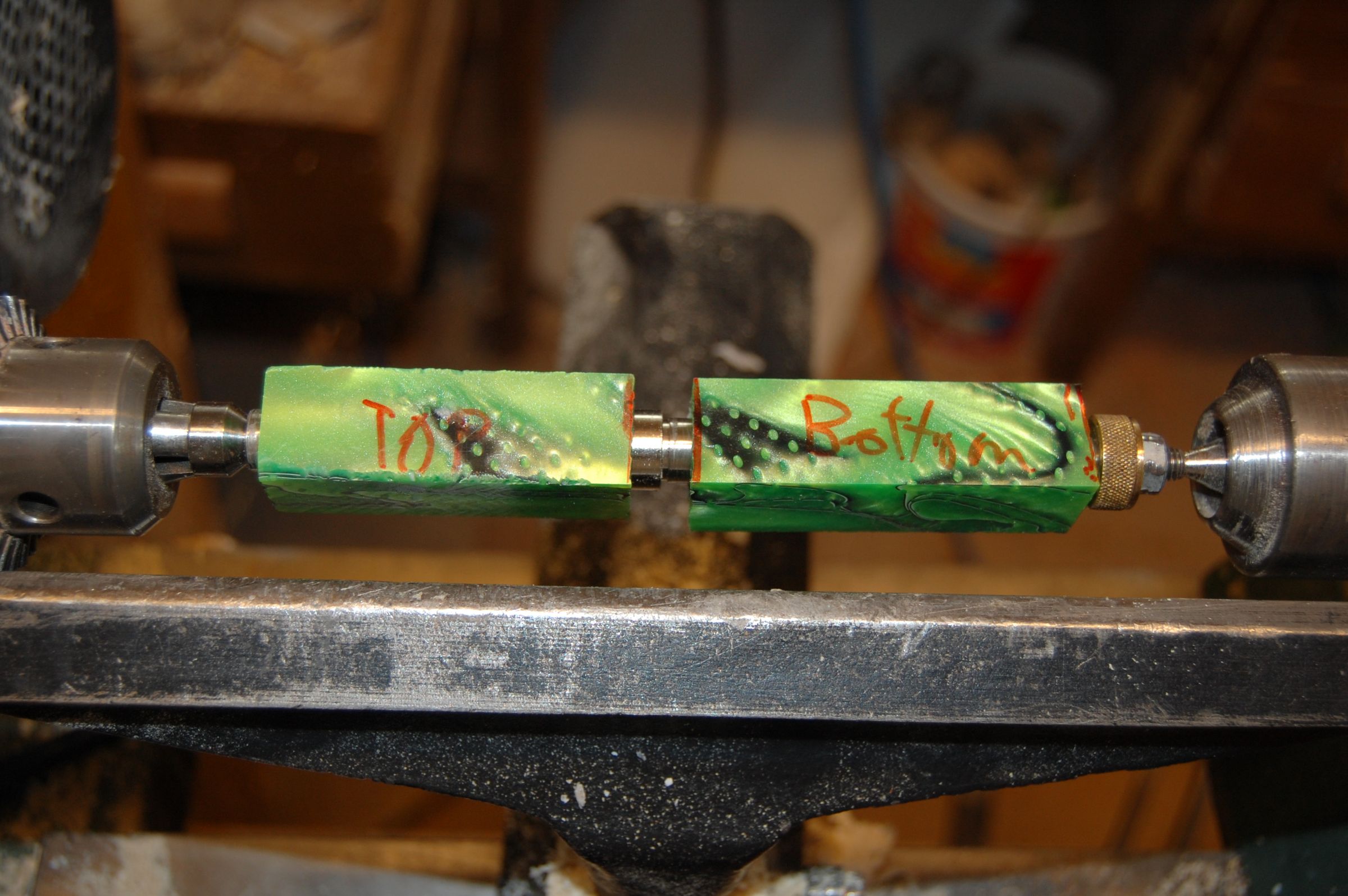 Guide to Turning Acrylic Pens (Video Guide) : 10 Steps (with Pictures ...