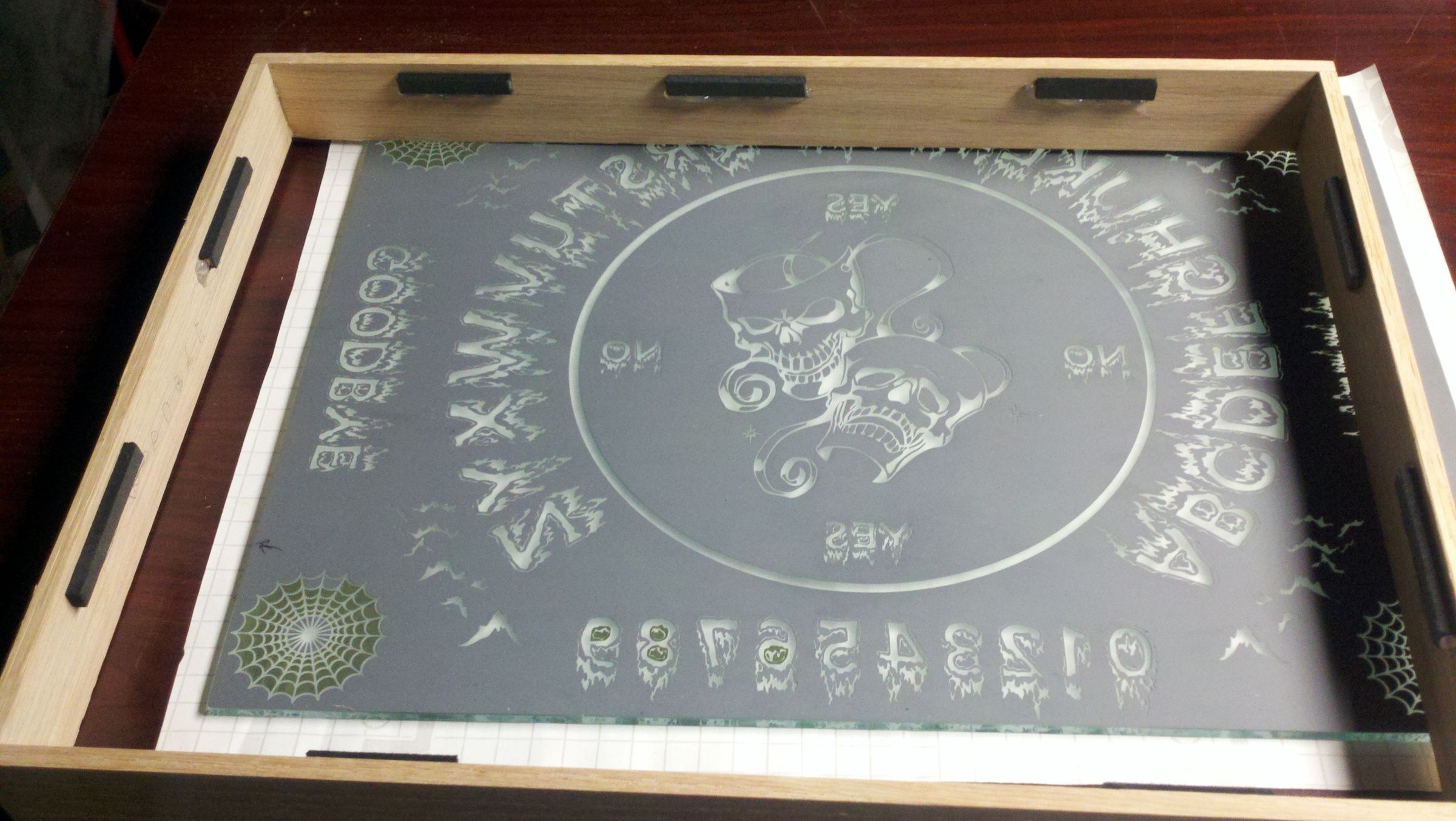 Spooky WeeGee Spirit Board Mirror : 8 Steps (with Pictures) - Instructables