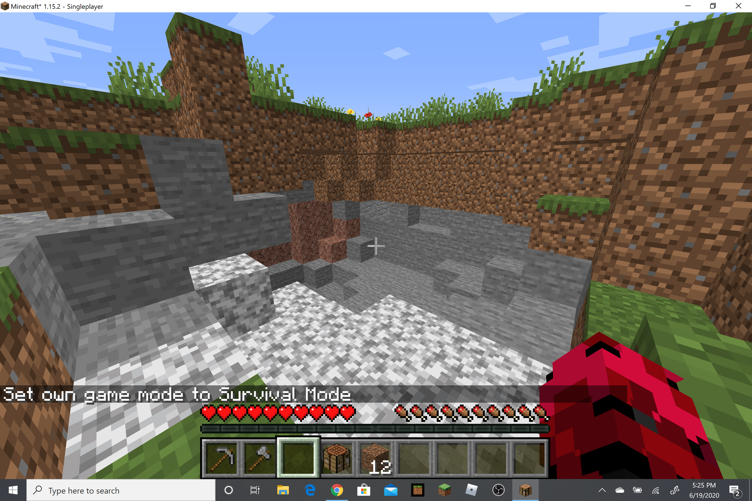 Starting a Minecraft Survival World (Java Edition) : 5 Steps ...