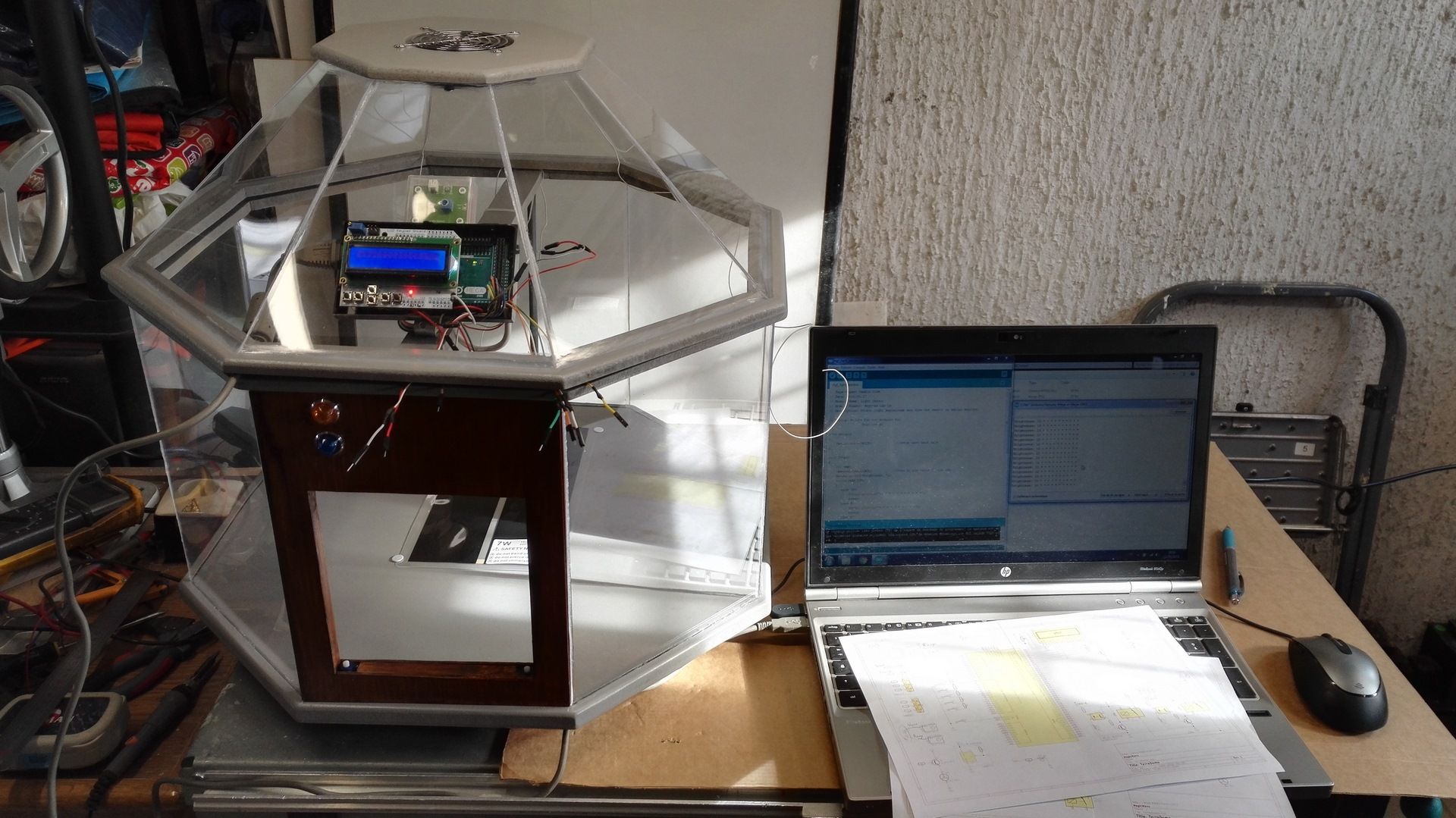 TerraDome : Mini Tropical Greenhouse With Arduino : 18 Steps (with ...