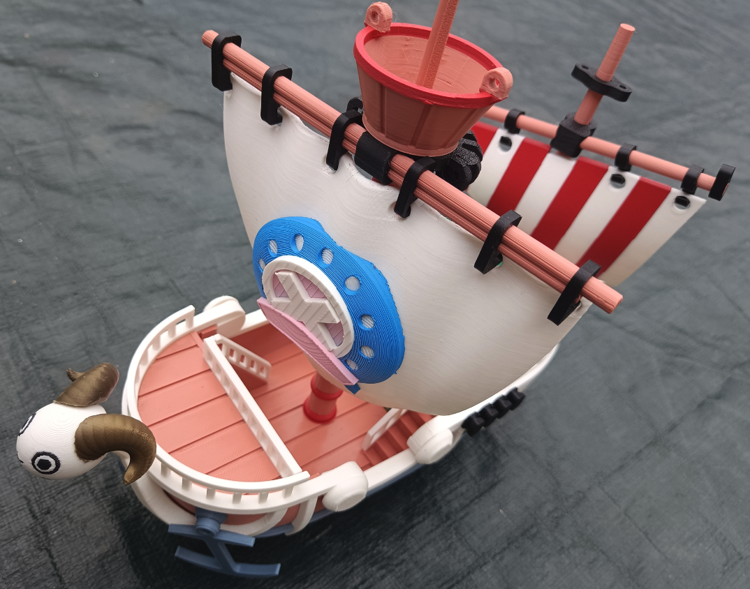 Going Merry Chopper Boat From One Piece : 32 Steps (with Pictures ...