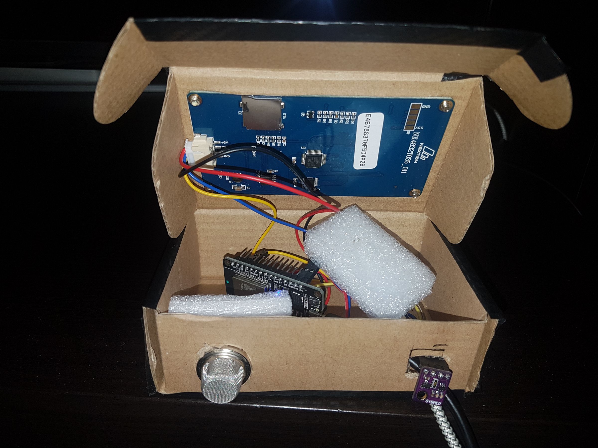 ESP32 WiFi Weather Station With a BME280 Sensor : 7 Steps (with ...