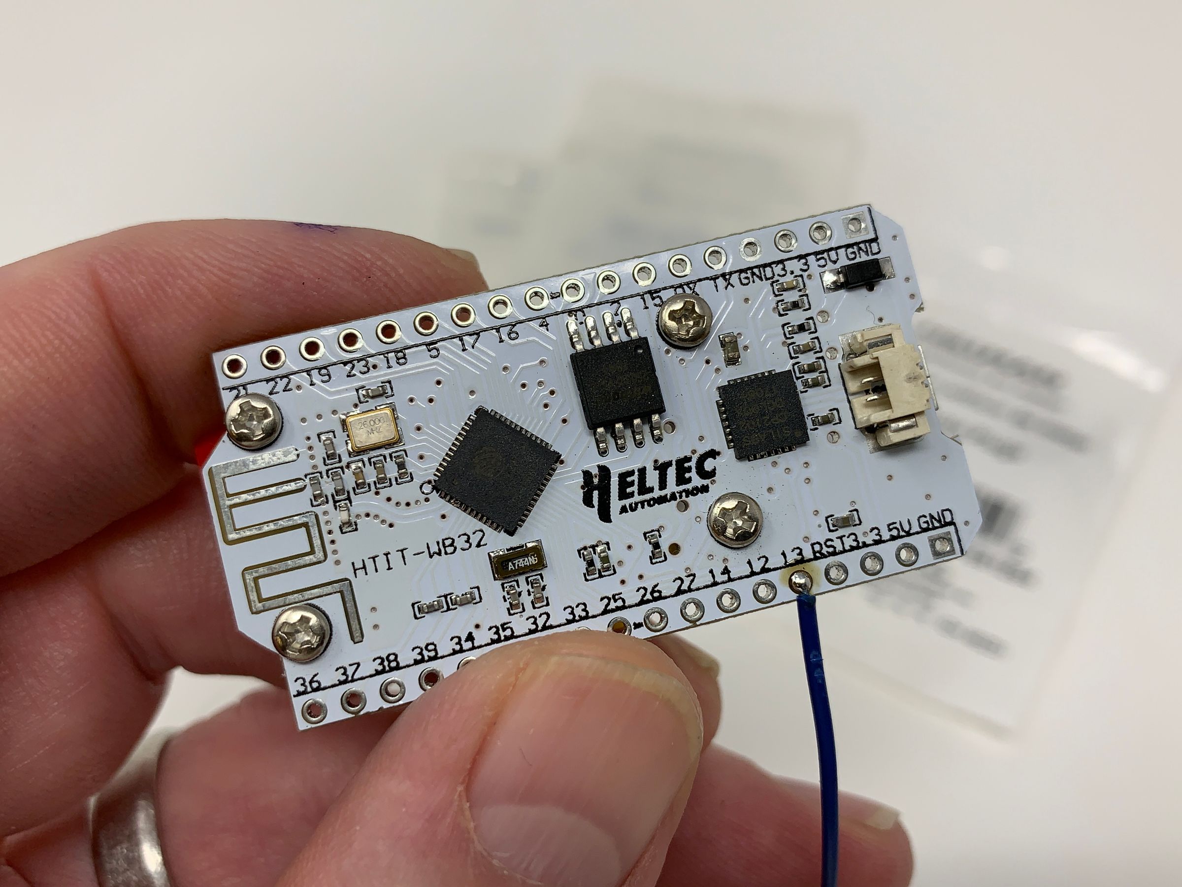 ESP32 Capacitive Touch Input Using "Metallic Hole Plugs" for Buttons ...