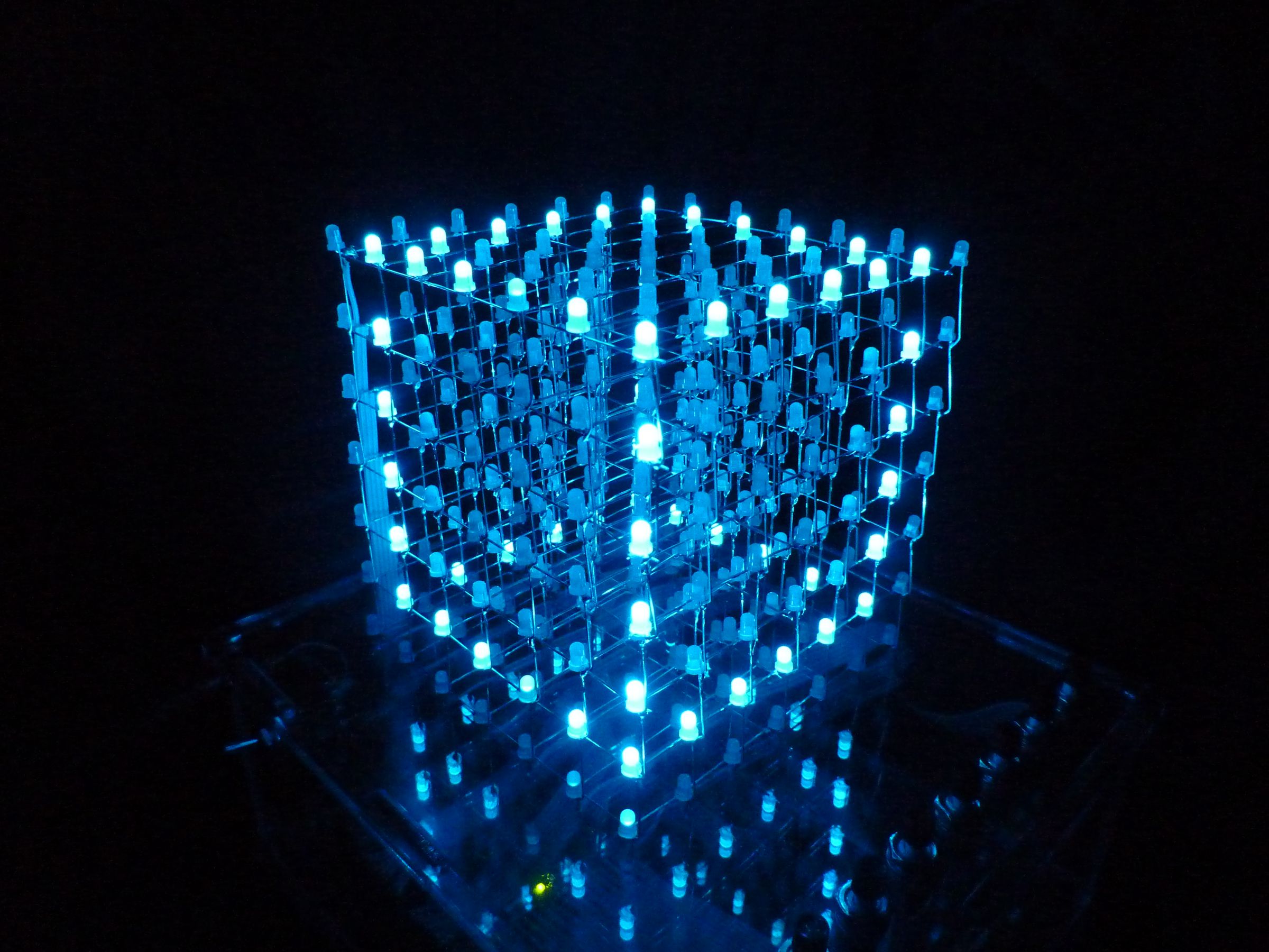 Self-Contained 7x7x7 LED Cube : 26 Steps (with Pictures) - Instructables