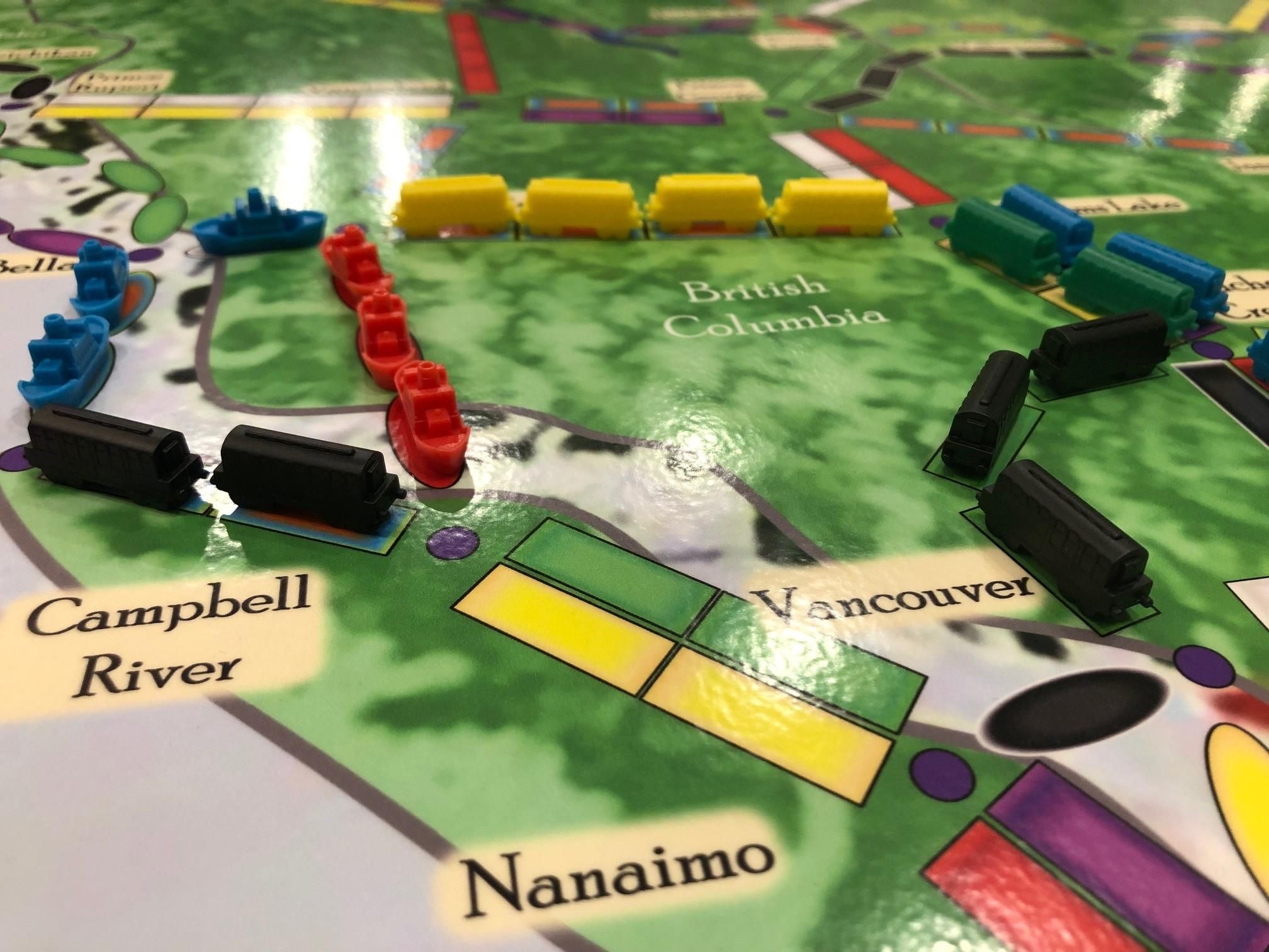 Western Canadian Map for Ticket to Ride : 10 Steps (with Pictures ...