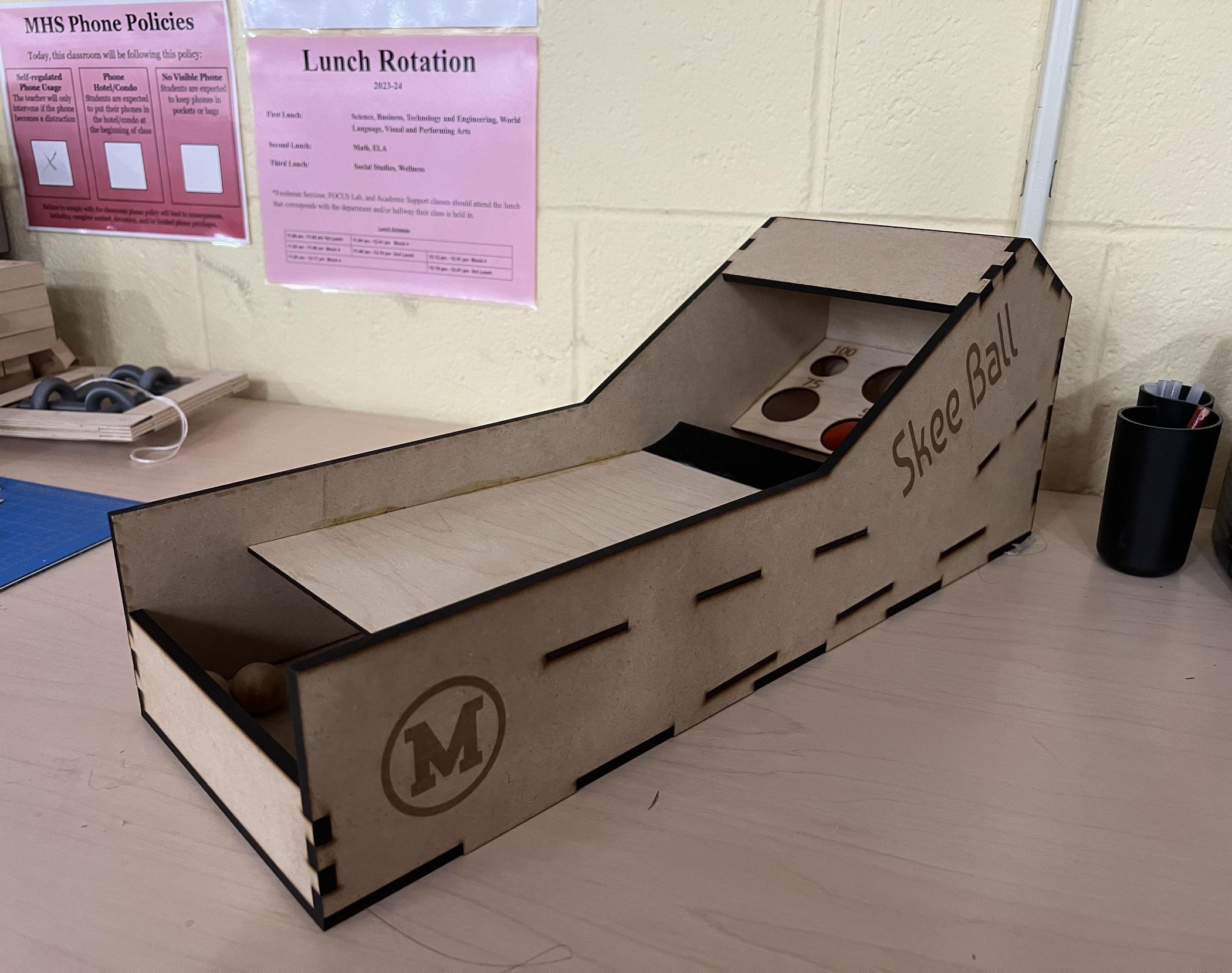 Wooden Skee-ball Game : 4 Steps - Instructables