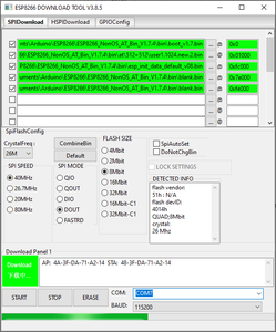 Restore or Upgrade Firmware on ESP8266 (ESP-01) Module Using Arduino MKR : 15 Steps - Instructables