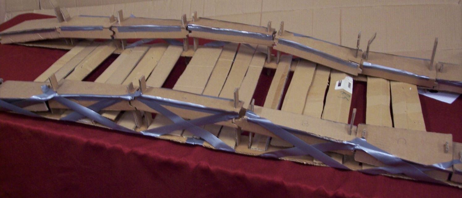 Cardboard Whipple Truss Bridge : 8 Steps - Instructables