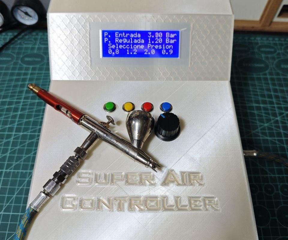 Automatic Air Pressure Controller/Control De Presion Automatico : 7 ...