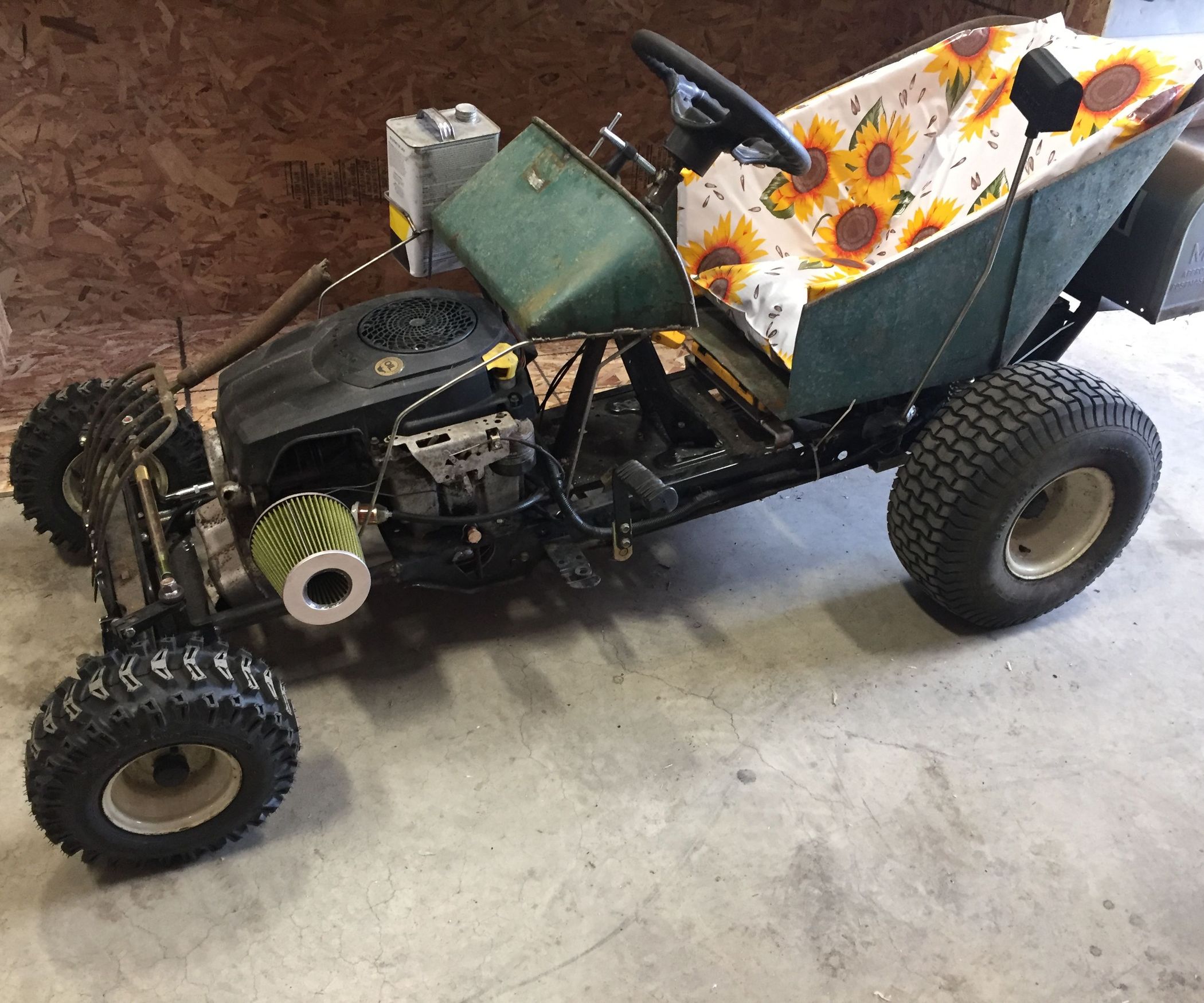 Rat Rod Mower Kart : 10 Steps (with Pictures) - Instructables