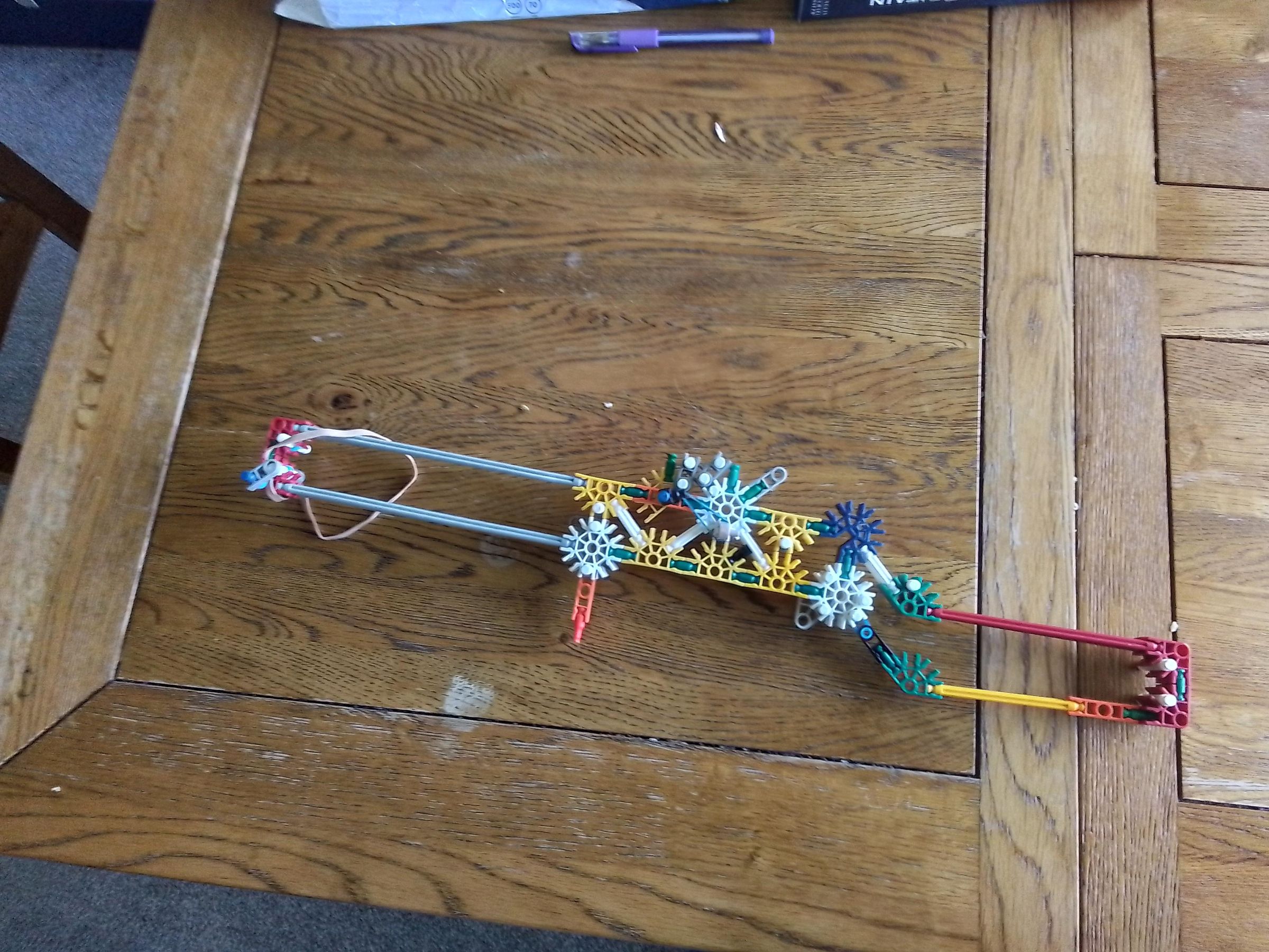 Knex Paper Plane Launcher : 6 Steps - Instructables