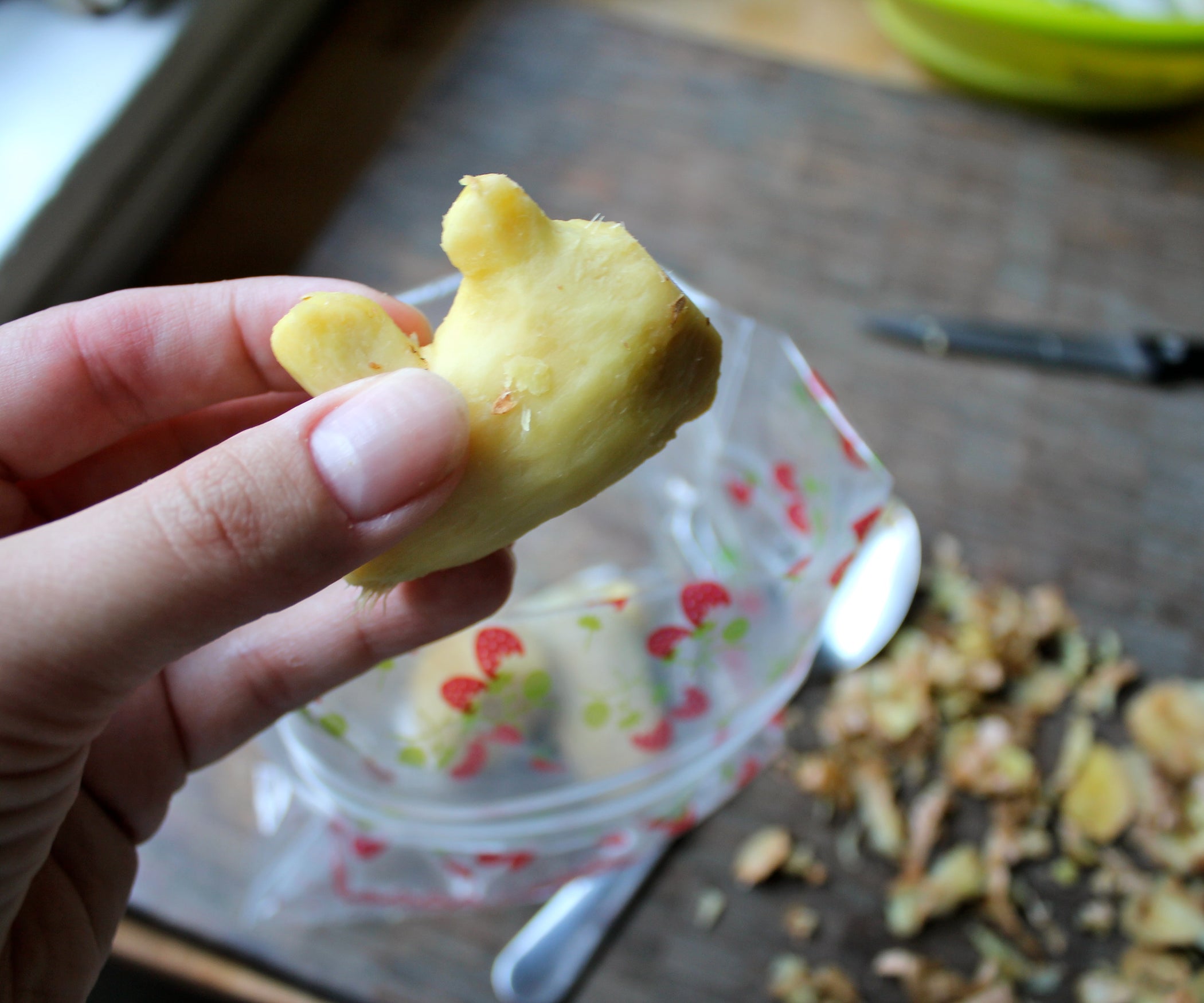 How to Peel and Store Fresh Ginger : 4 Steps (with Pictures ...