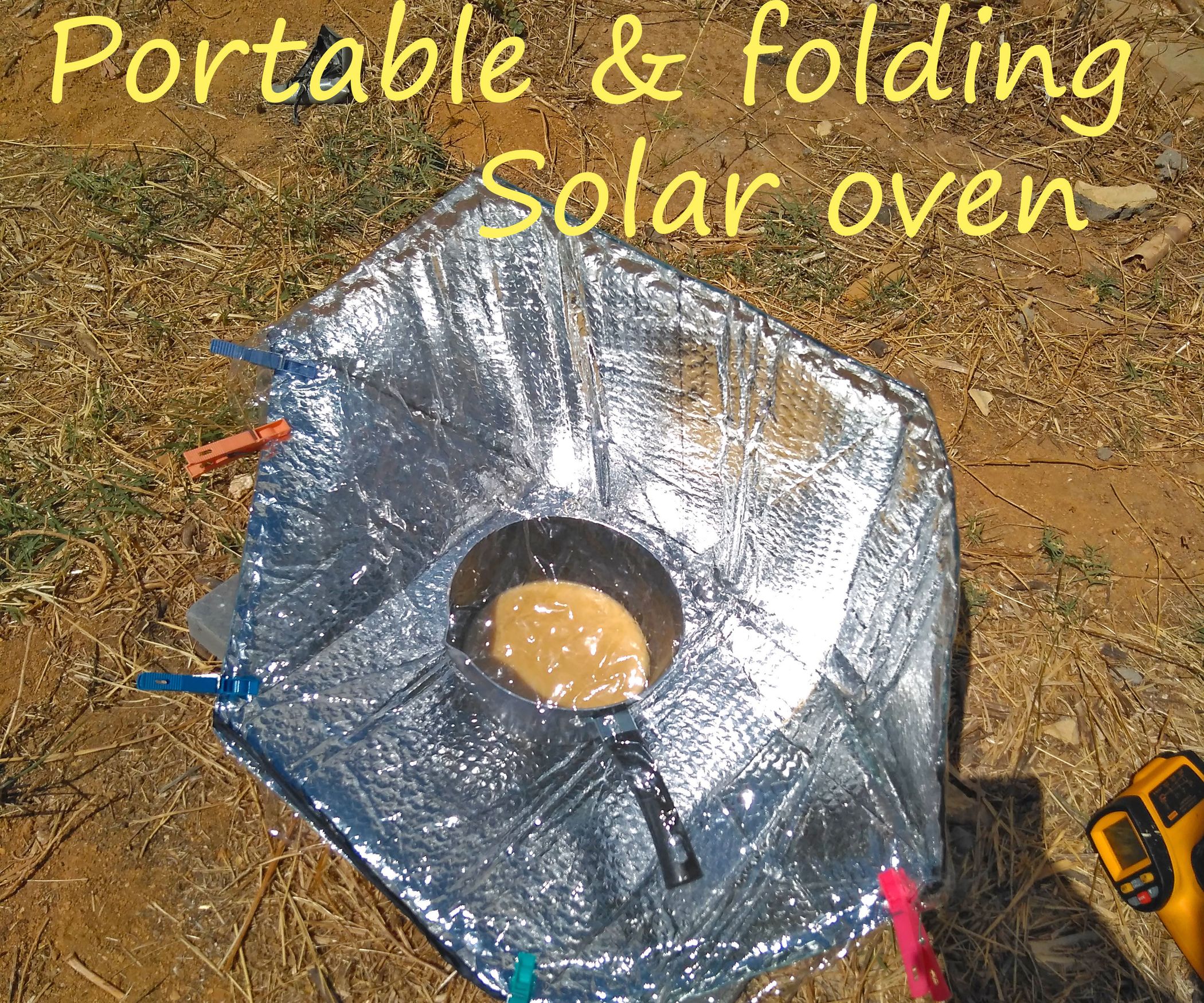 Portable and Folding Solar Oven : 8 Steps (with Pictures) - Instructables