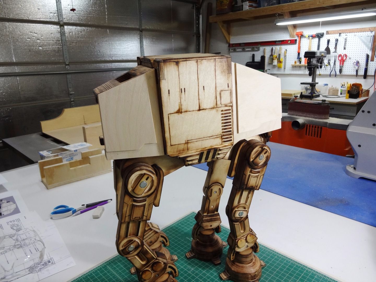 Wooden AT-AT Walker : 37 Steps (with Pictures) - Instructables