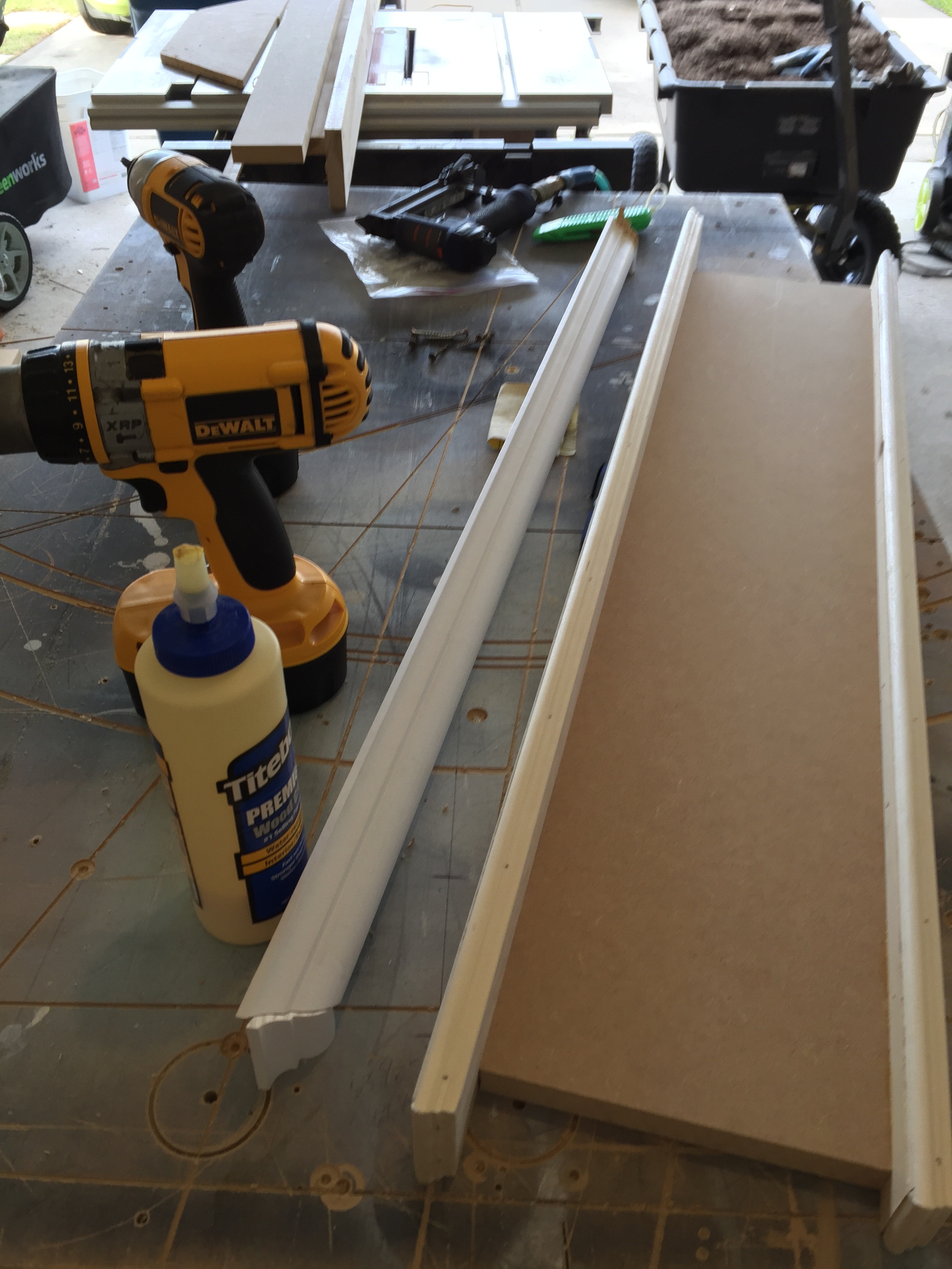 Alcove Update With MDF and Moldings : 10 Steps (with Pictures ...