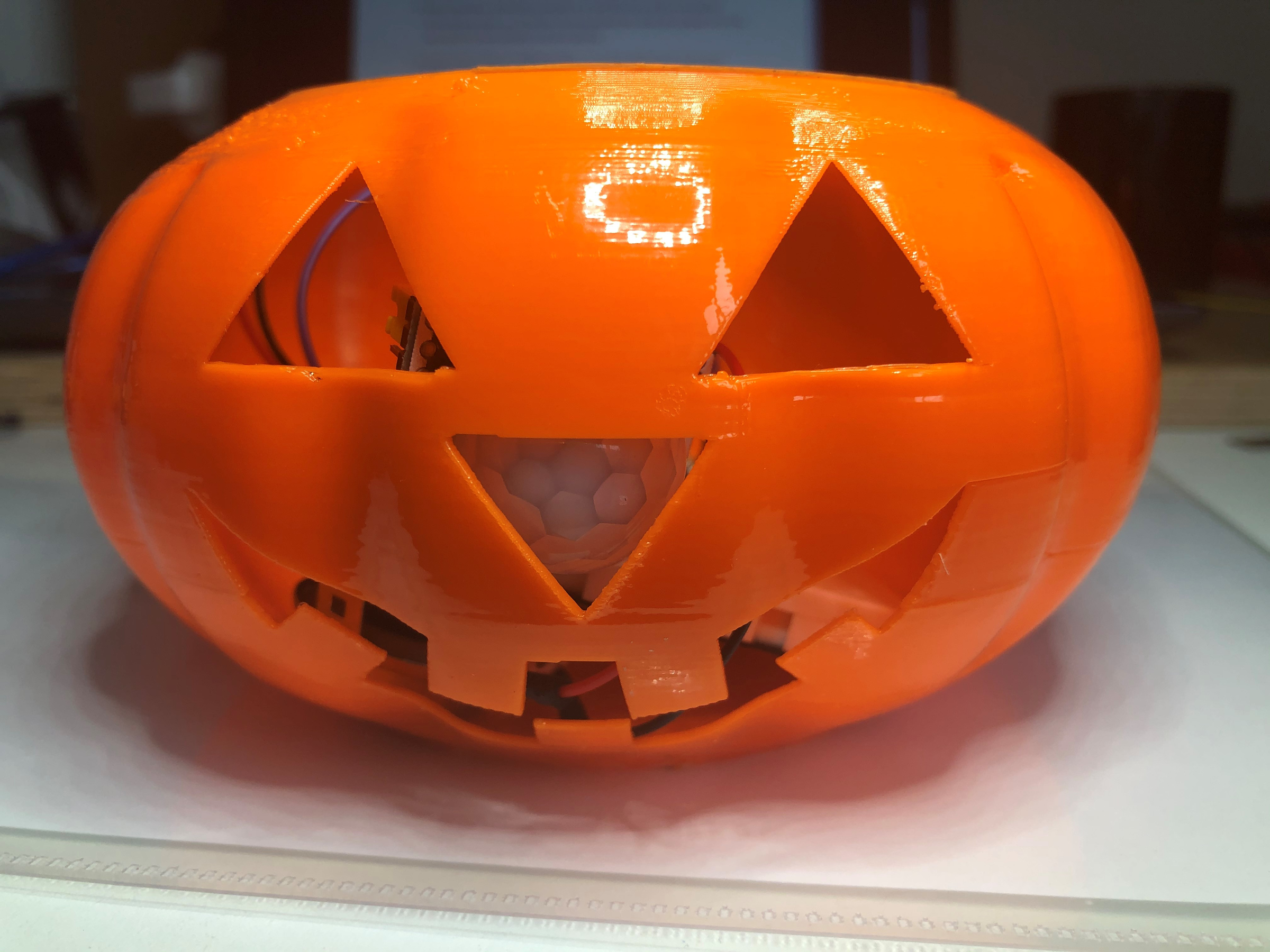 Motion Sensing Arduino Halloween Pumpkin : 4 Steps - Instructables