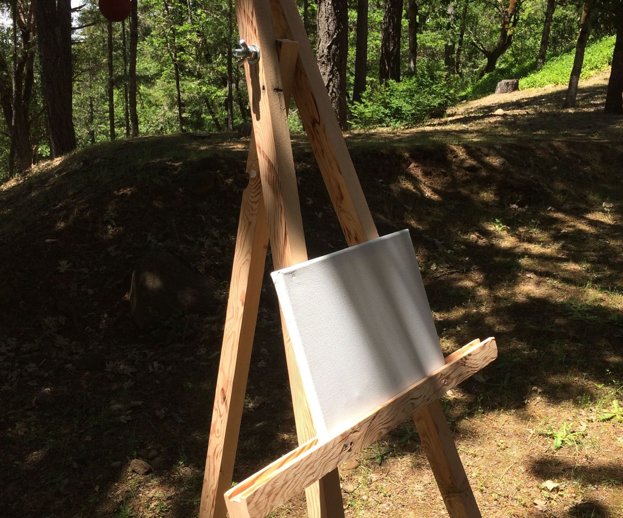 Wooden Easel : 6 Steps - Instructables