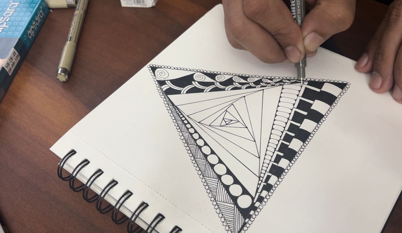 21 Mind Relaxing Zentangle Patterns, How to Draw Tutorial : 20 Steps ...