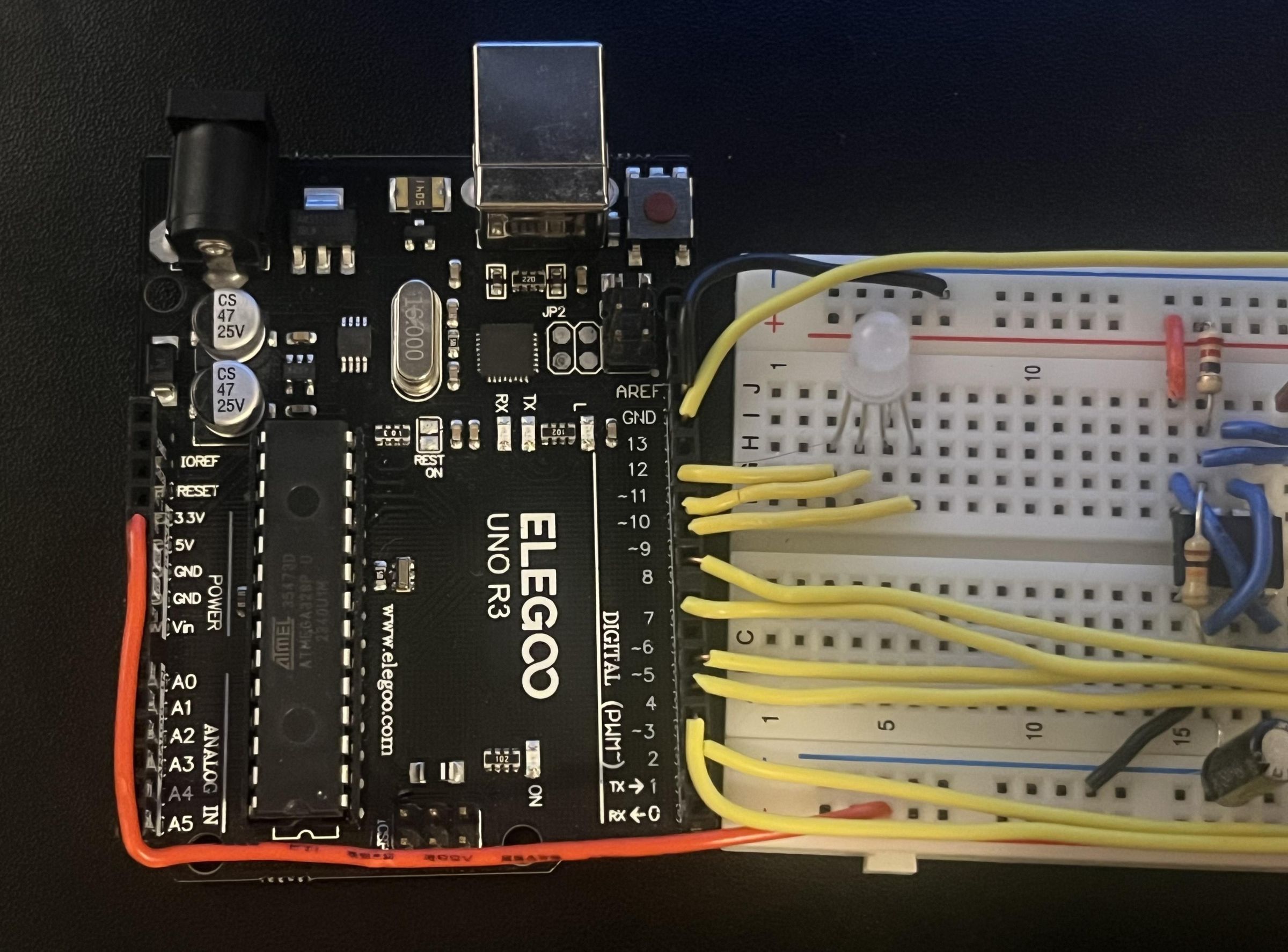 Arduino LED Chaser Game | Use of 555 Timer & 4017 Counter : 8 Steps ...