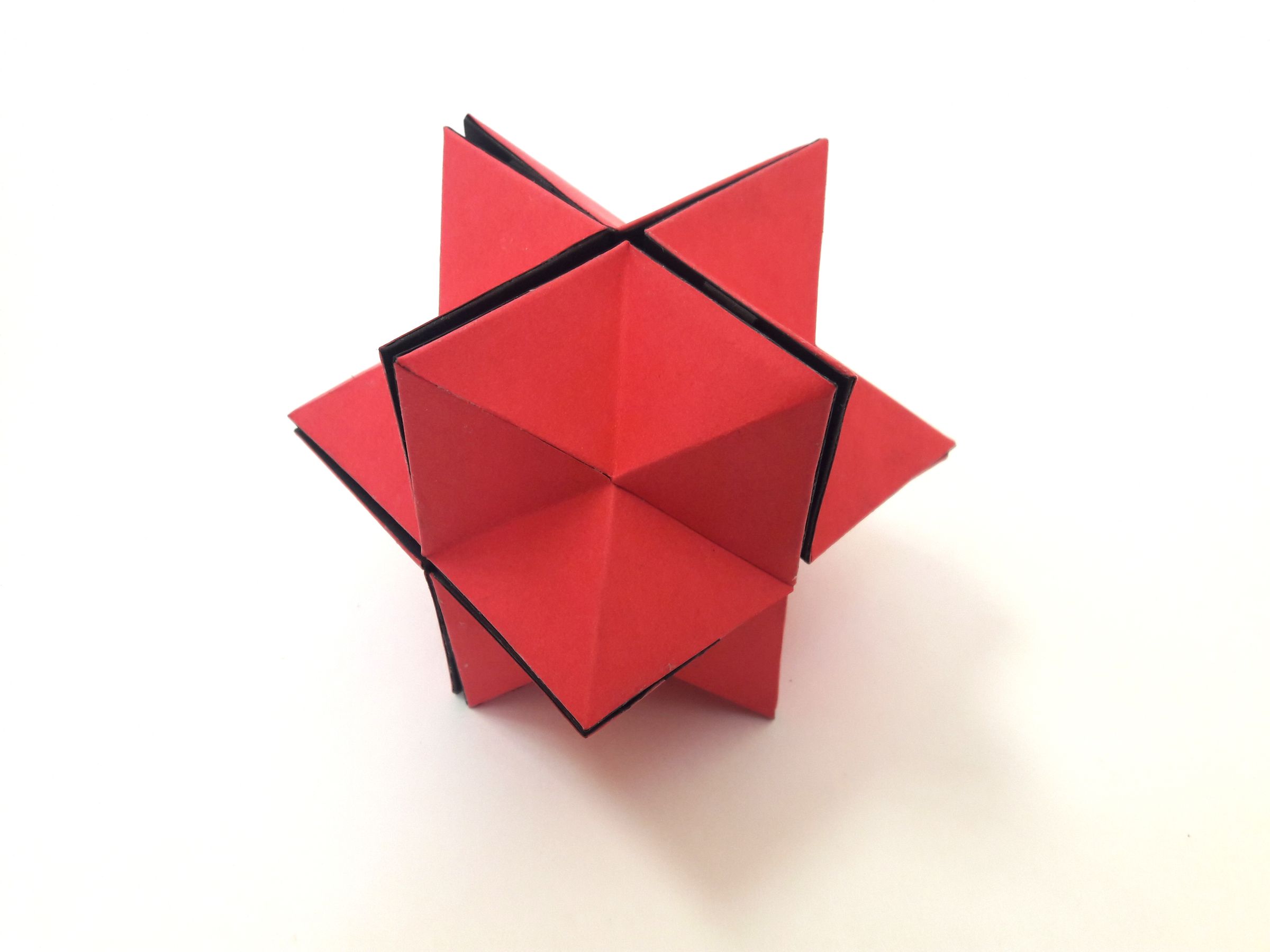 Make a Paper Transforming Geode Cube - Design and Template : 7 Steps ...