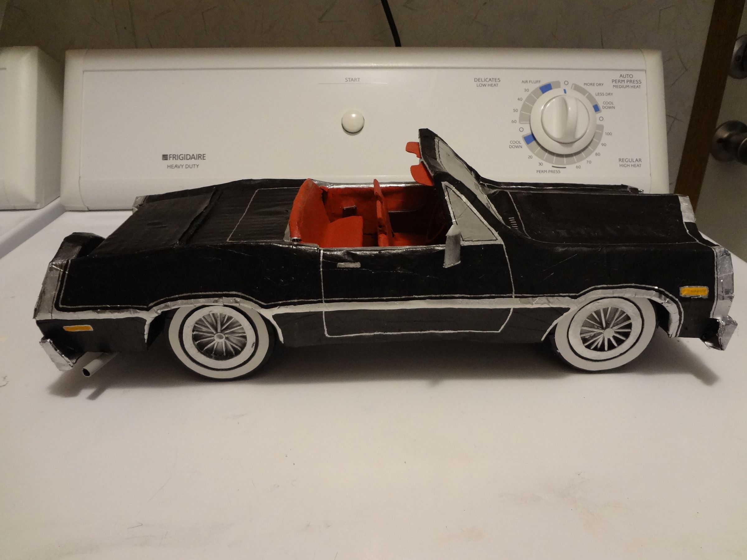 Paper Mache Cardboard Car. : 7 Steps (with Pictures) - Instructables