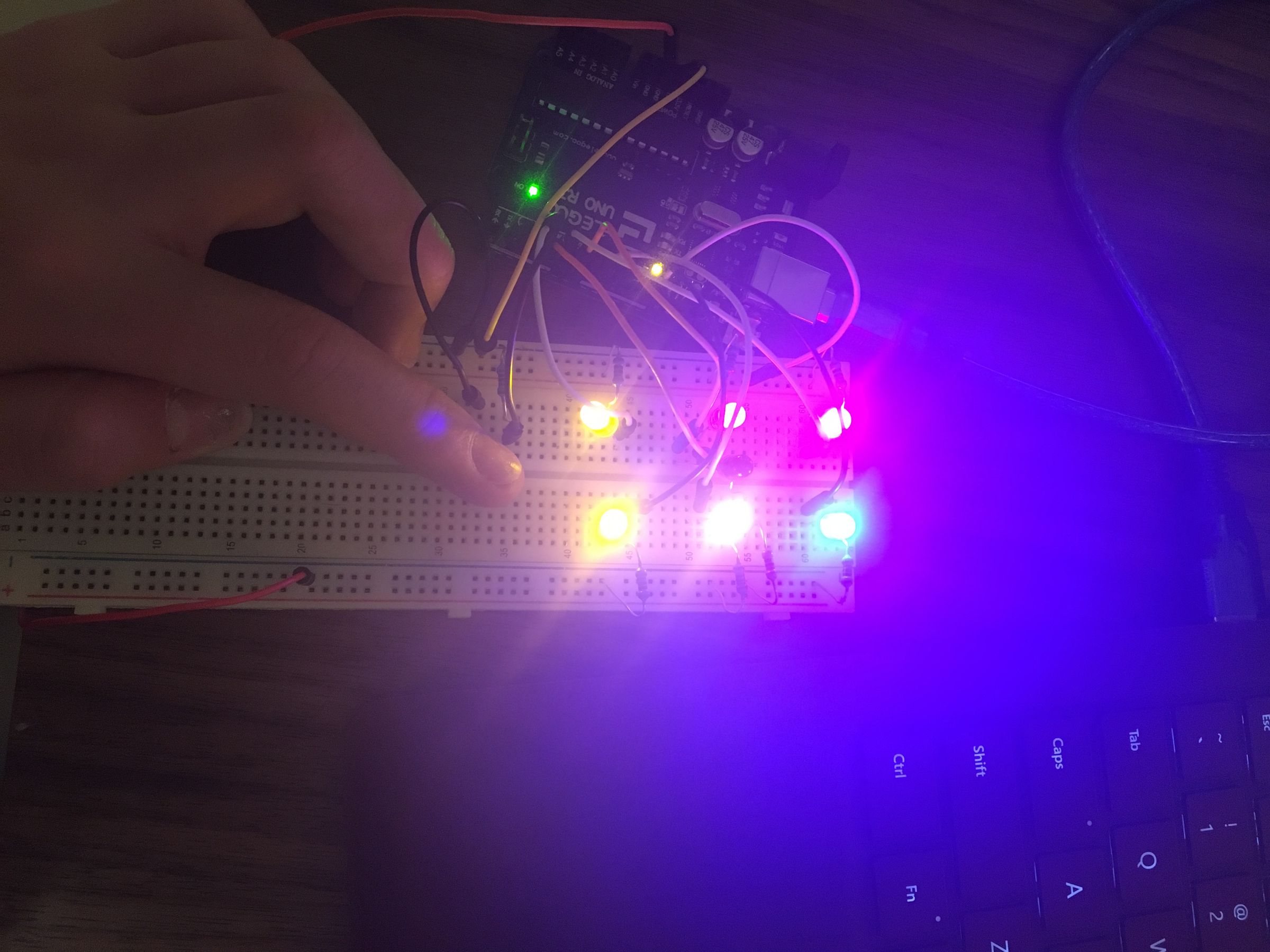 How to Build a Colorful LED Arduino Dice : 8 Steps - Instructables