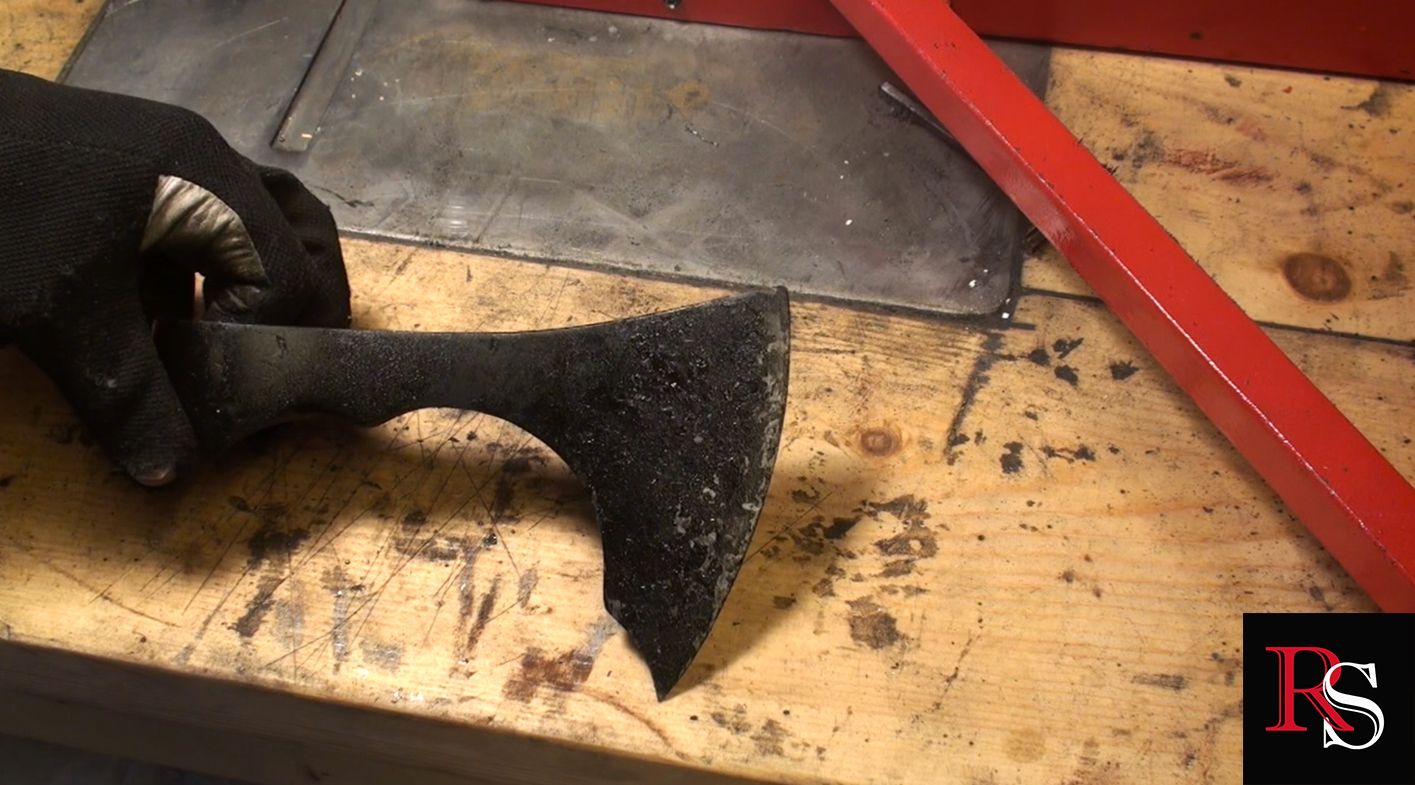 Viking Bearded Axe (Skeggox) From an Old Woodsman Axe : 17 Steps (with ...
