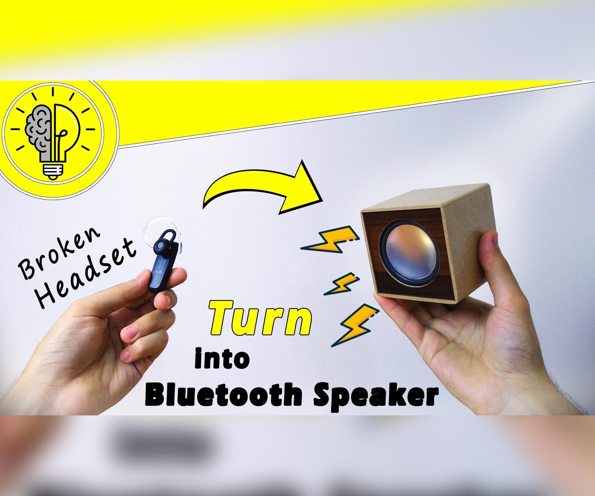DIY Bluetooth Speaker (how-to) : 4 Steps (with Pictures) - Instructables