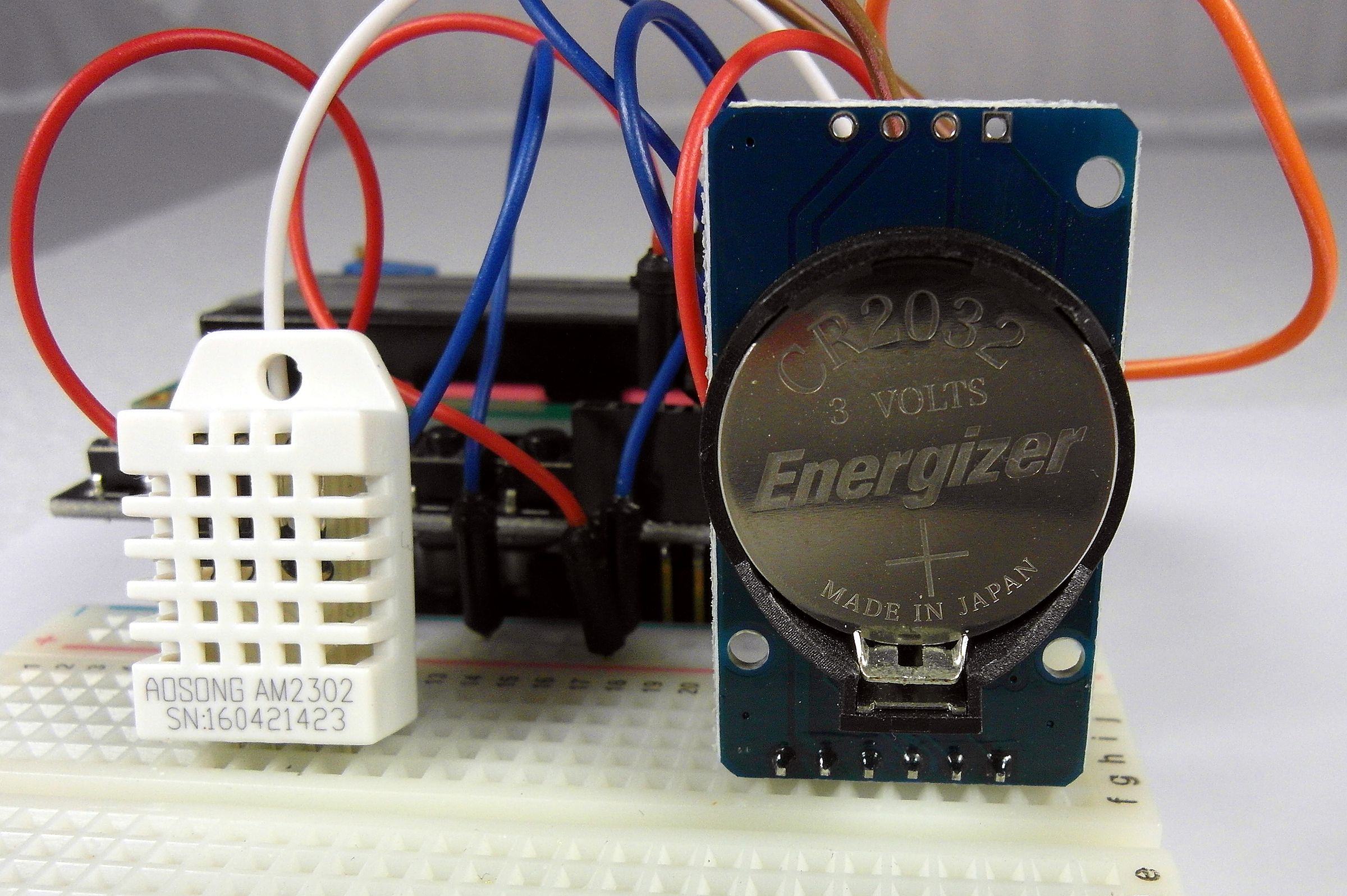 Day of the Week, Calendar, Time, Humidity/Temperature With Battery ...