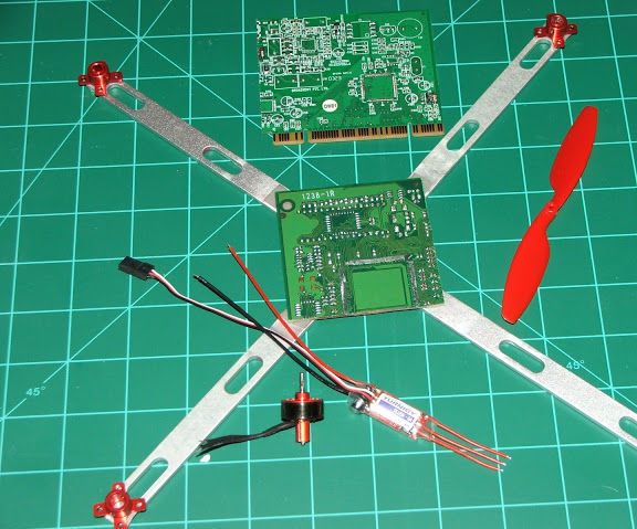 Scratch Built Micro Quad Copter : 6 Steps (with Pictures) - Instructables