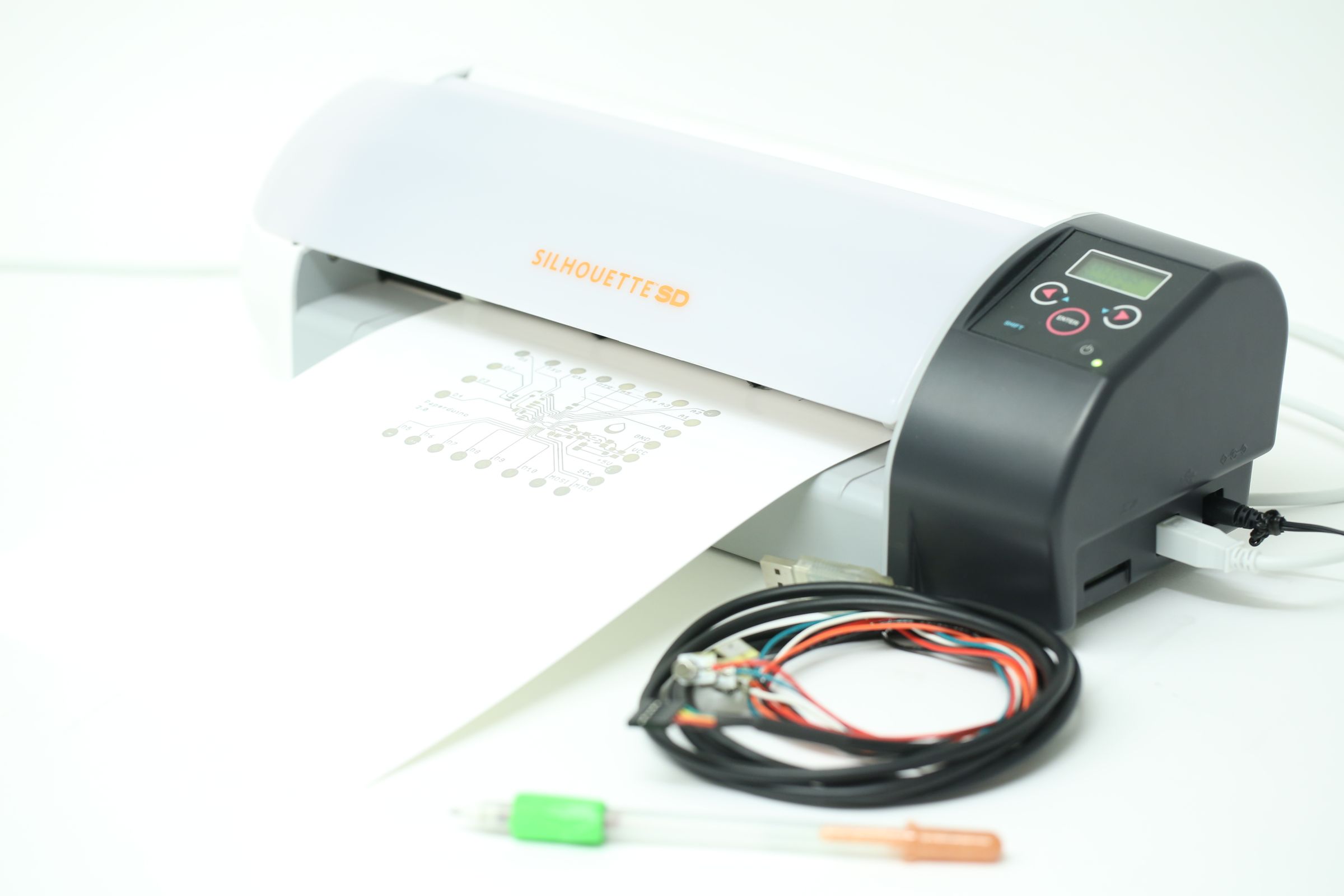 Paperduino 2.0 With Circuit Scribe - Paper Arduino : 7 Steps (with ...