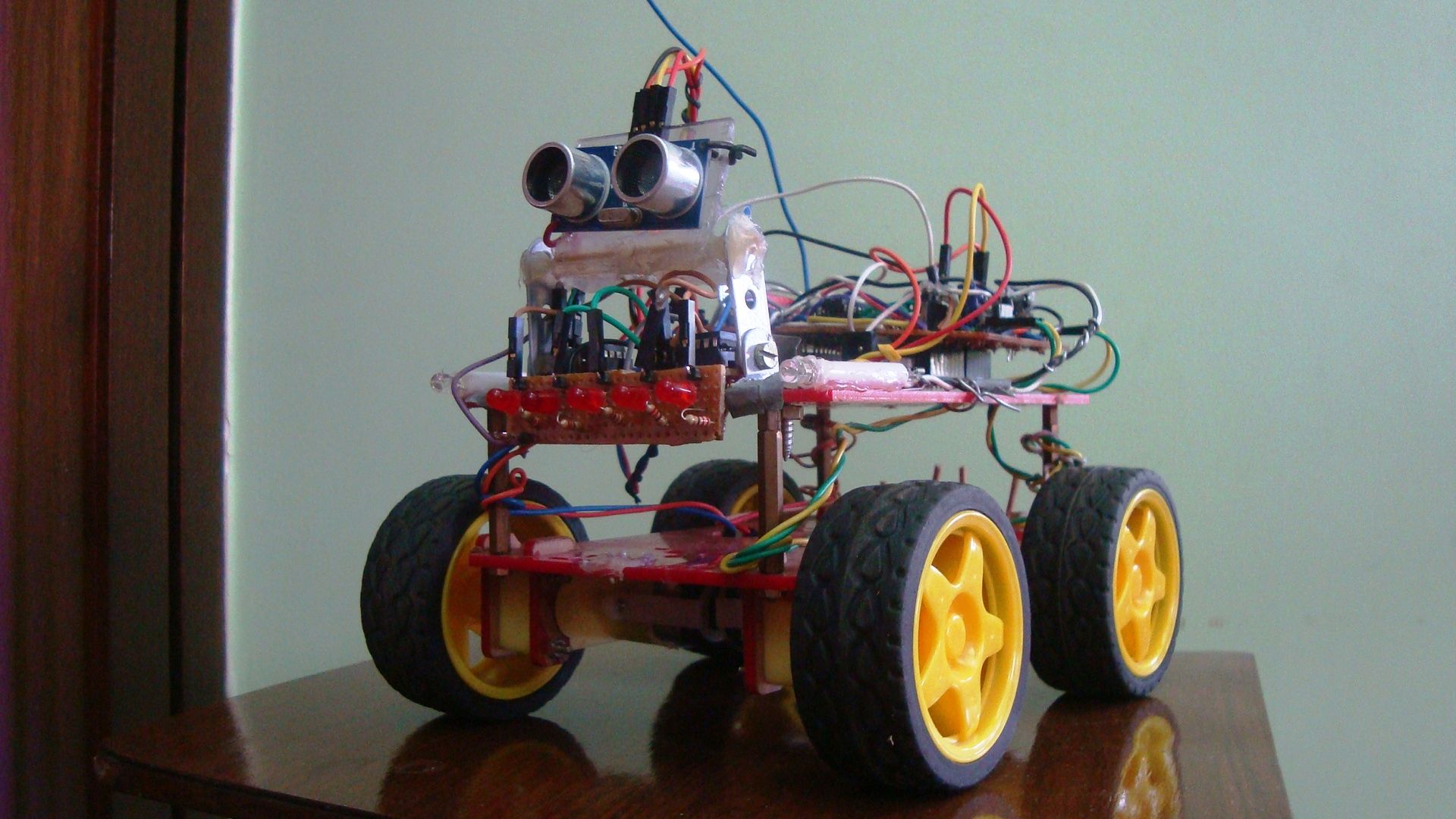 The Wireless,Obstacle Detecting,Beeping Robot Using Arduinos! : 11 Steps (with Pictures ...