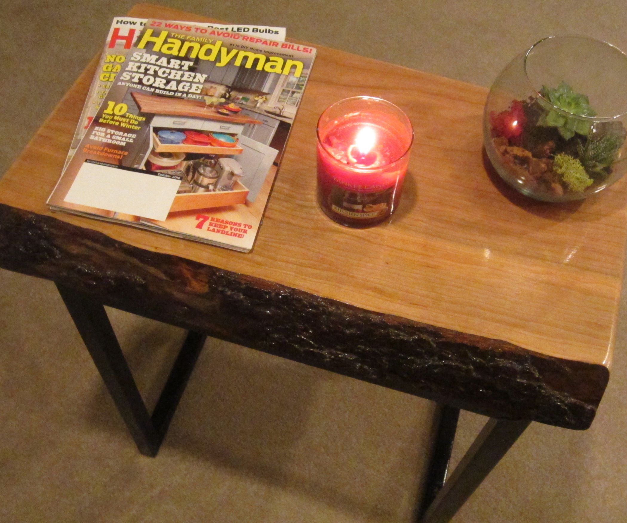 Custom Live Edge Table : 8 Steps (with Pictures) - Instructables