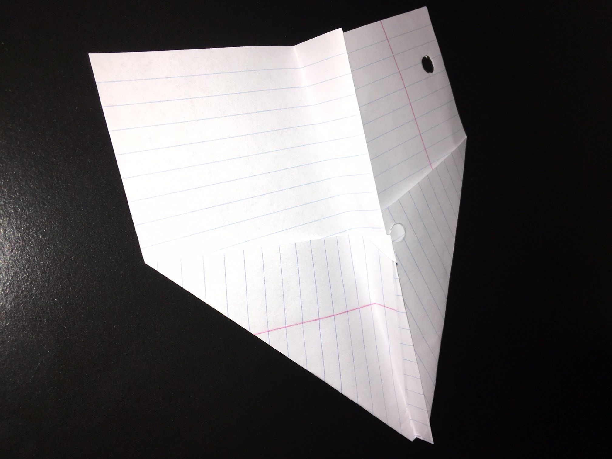 Notebook Paper Airplane : 10 Steps - Instructables