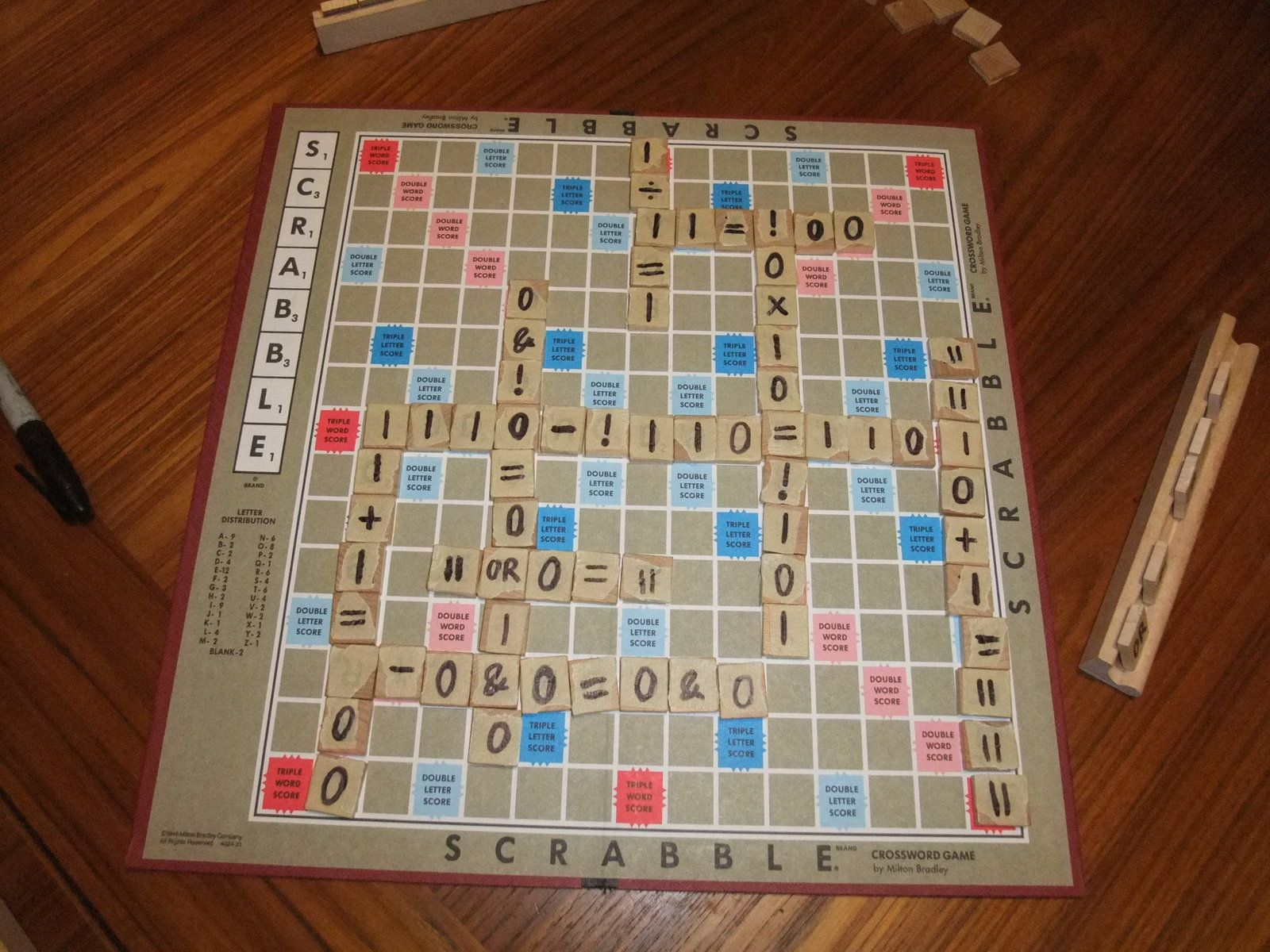 Binary Number Scrabble - the Game : 6 Steps - Instructables
