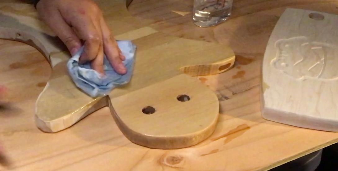 How to Make a Gingerbread Man Cutting Board : 5 Steps (with Pictures ...