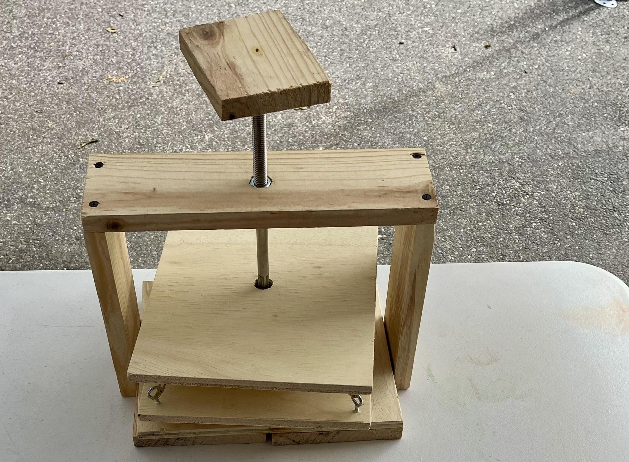 Mini Historical Printing Press With Coffin and Tympan : 12 Steps (with ...