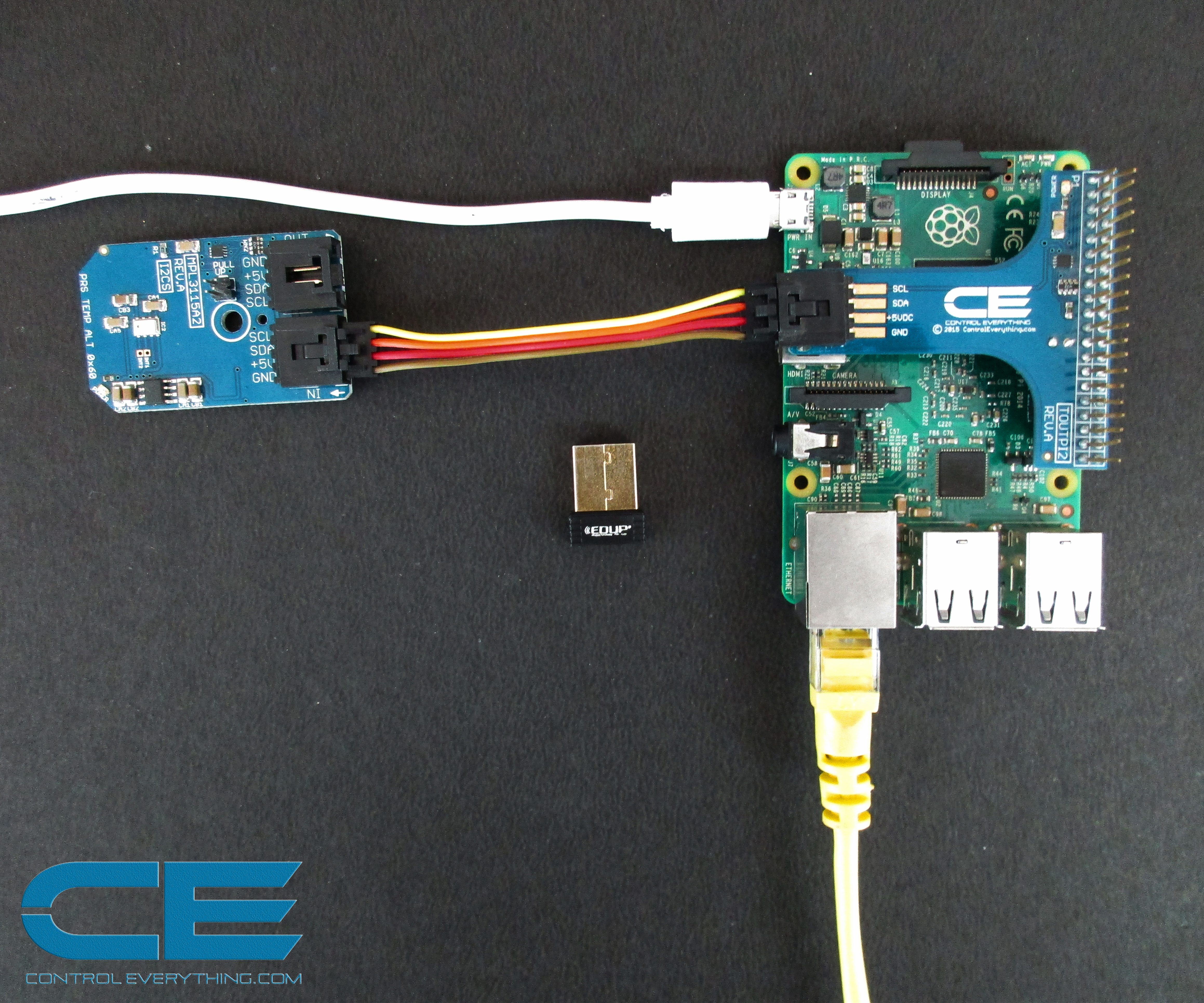 Altitude, Pressure and Temperature Using Raspberry Pi With MPL3115A2 : 6 Steps - Instructables