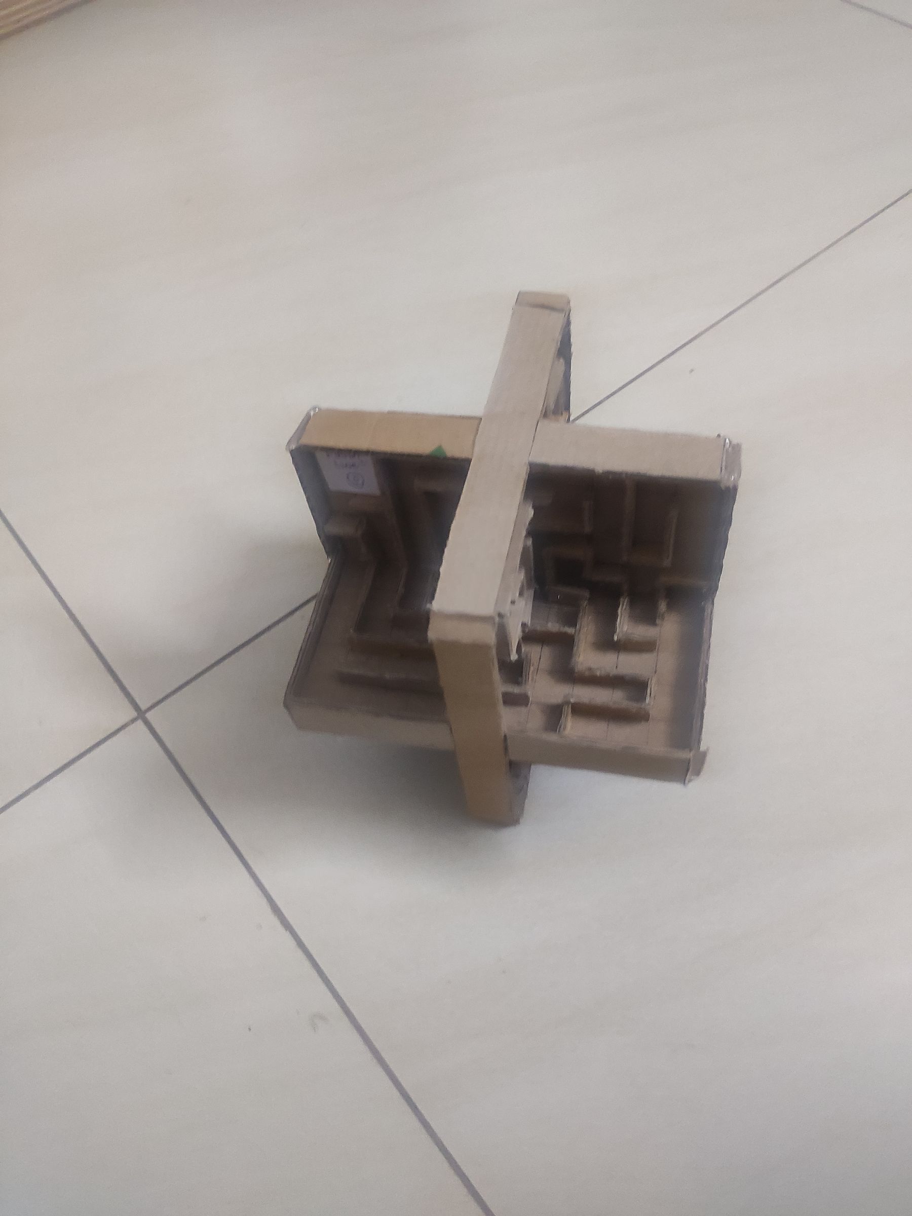 3D Cardboard Labyrinth Maze : 19 Steps (with Pictures) - Instructables