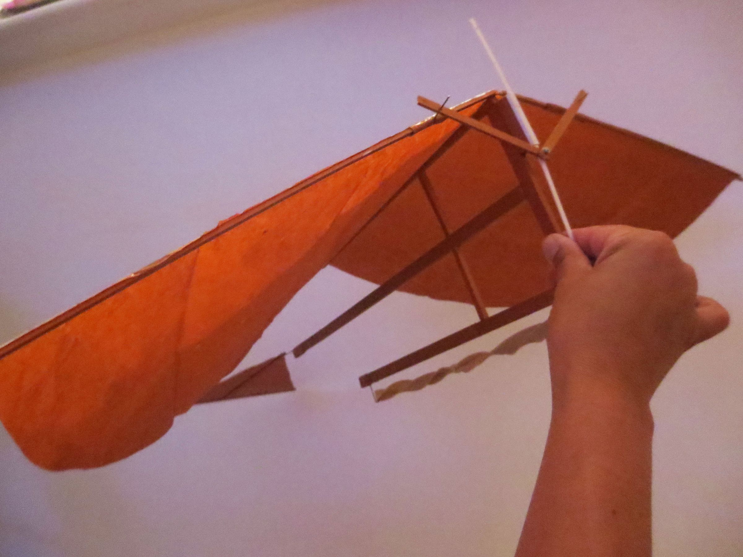 Rubber Band Ornithopter Airplane : 6 Steps - Instructables