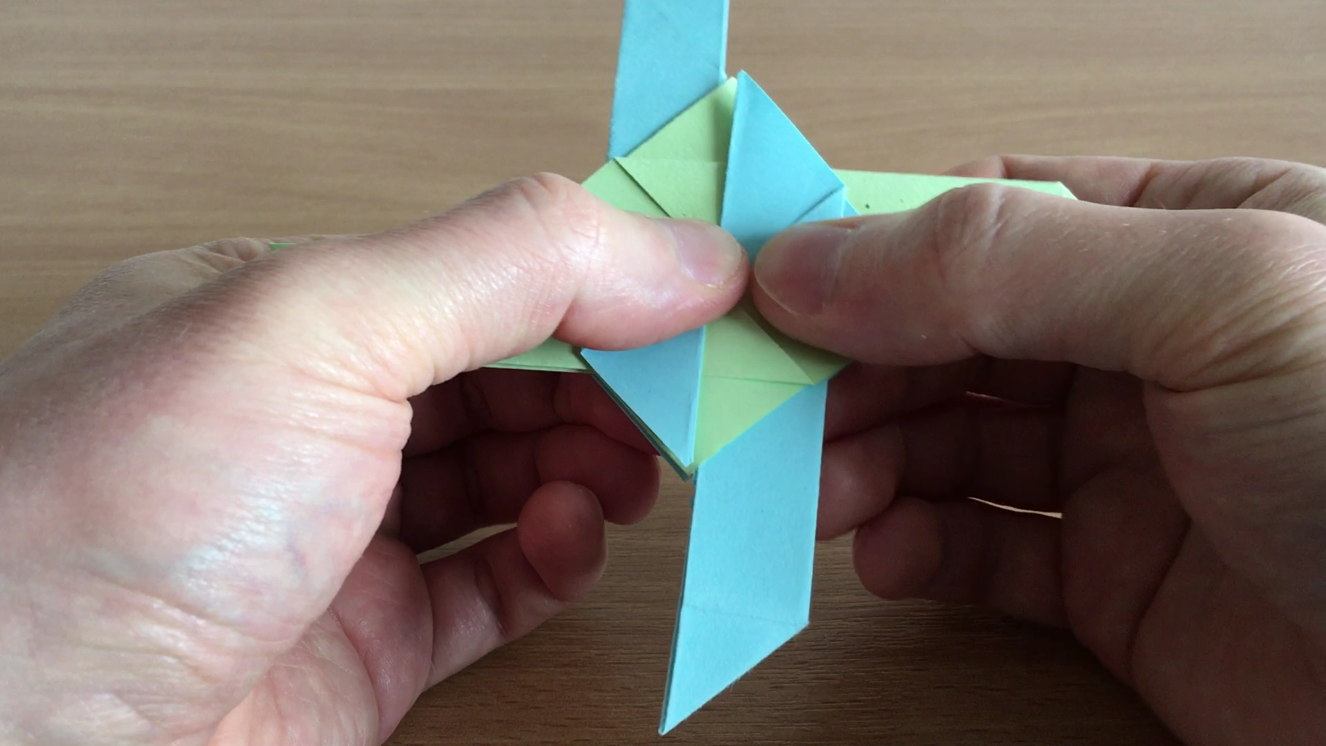 How to Make a 4-Pointed Transforming Ninja Star : 17 Steps (with ...