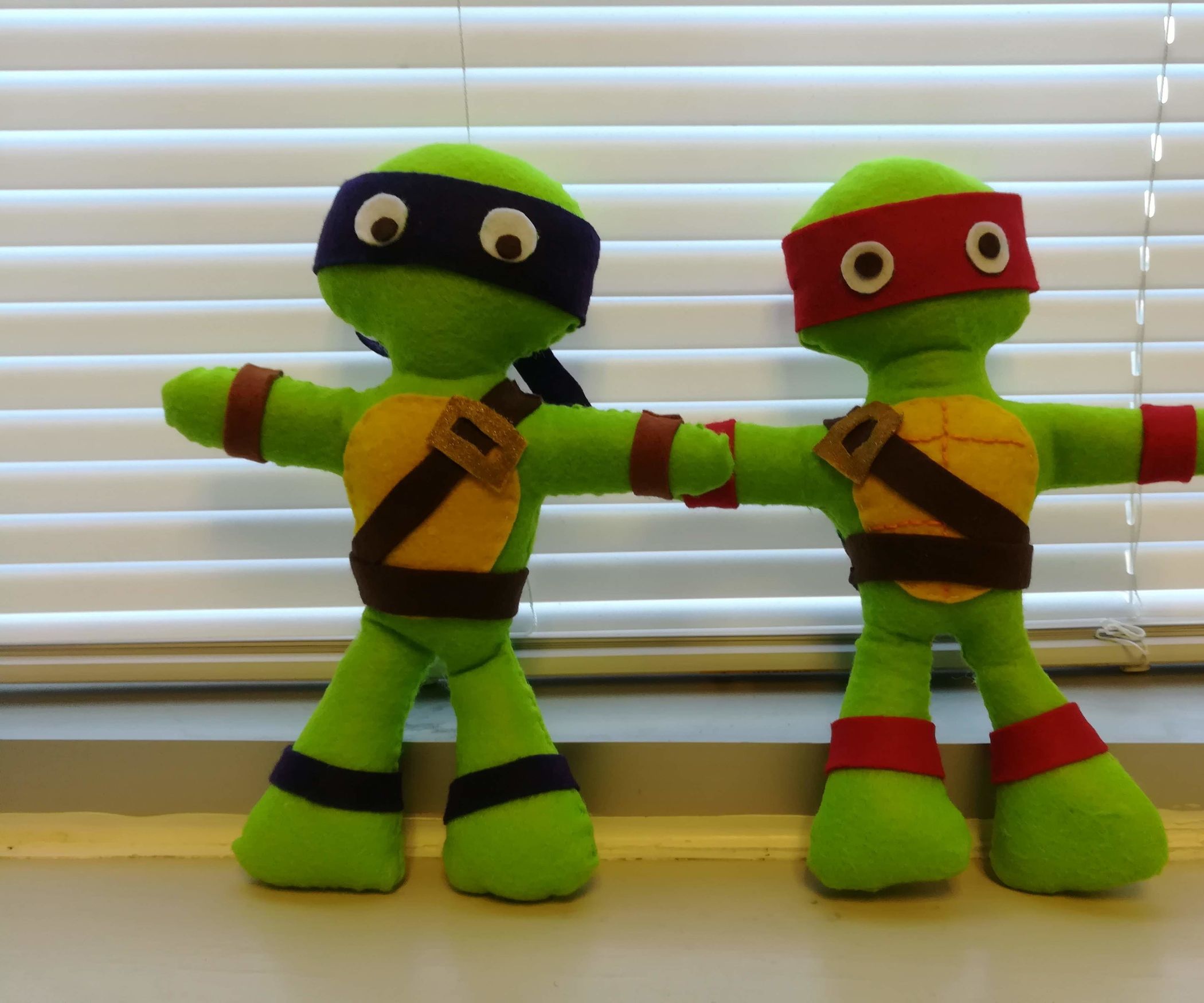 TMNT Plushies for Less Than $5 Each : 6 Steps (with Pictures ...